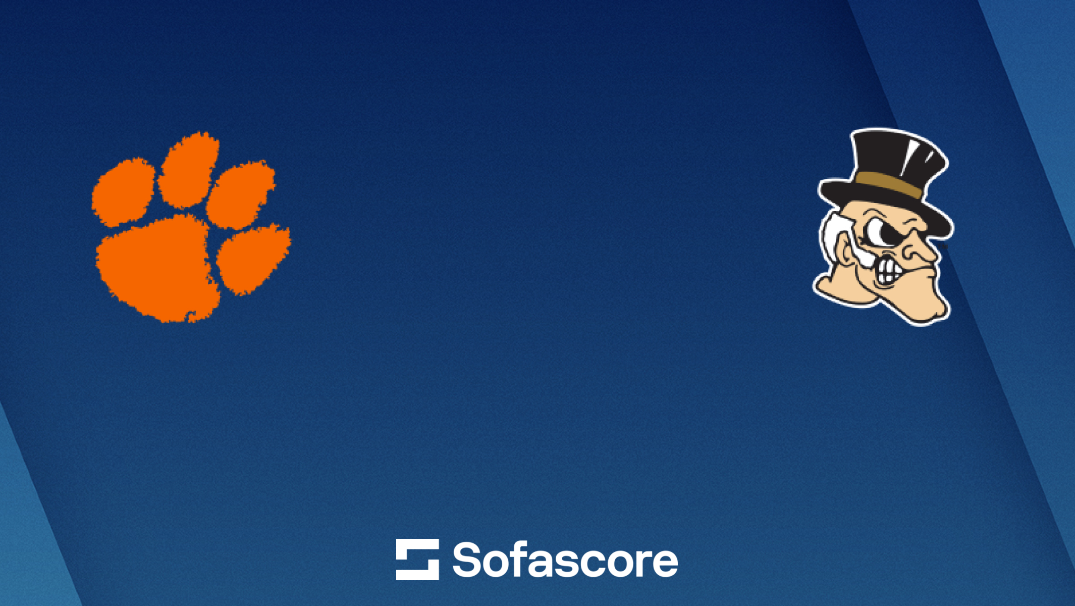 Clemson Tigers - Wake Forest Demon Deacons en vivo, resultados H2H ...