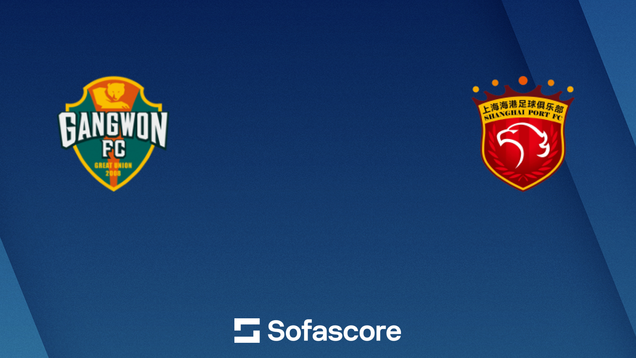 Gangwon FC vs Shanghai Port live score, H2H and lineups | Sofascore