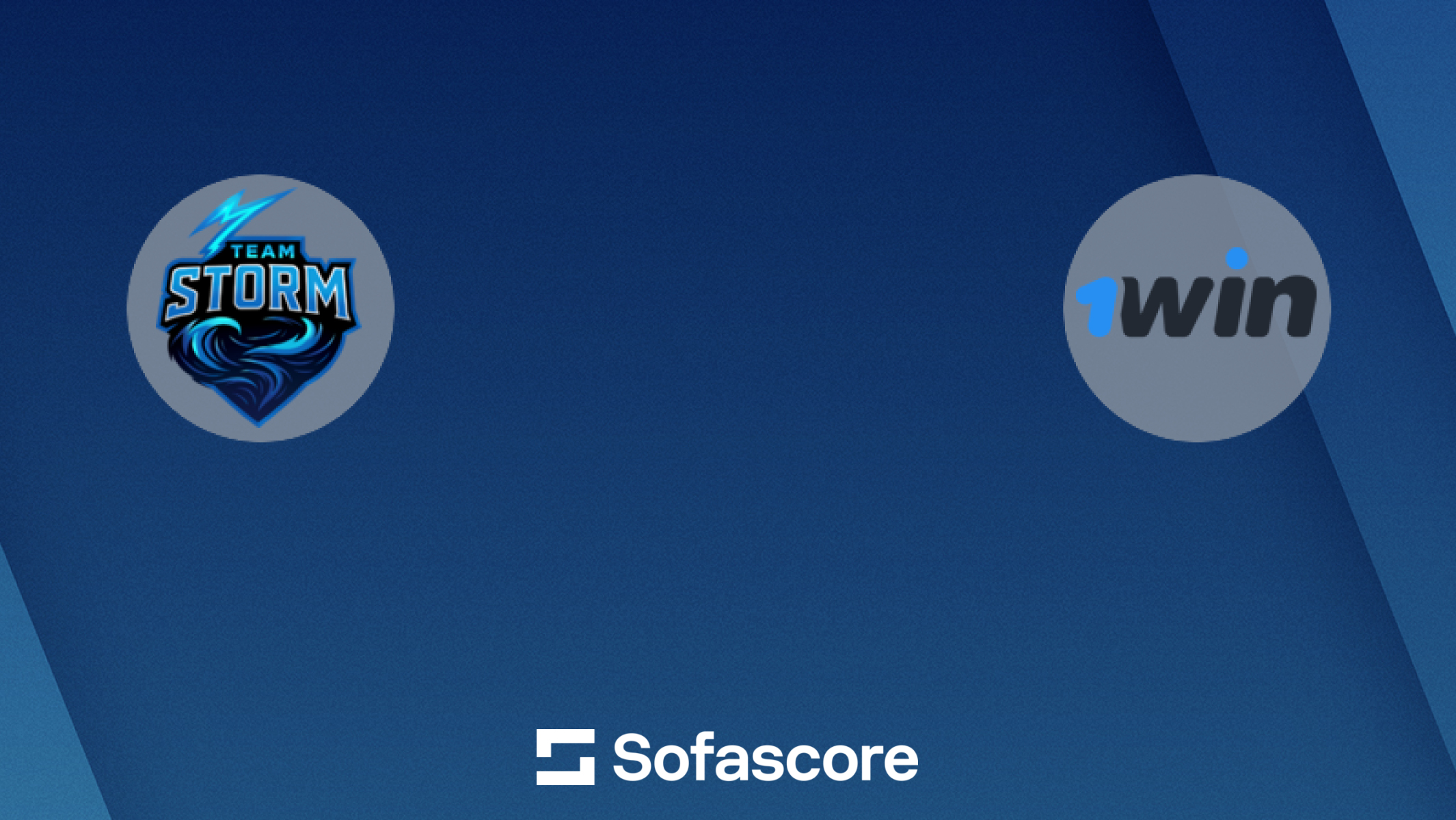 Team Storm – 1WIN - Live score | Sofascore