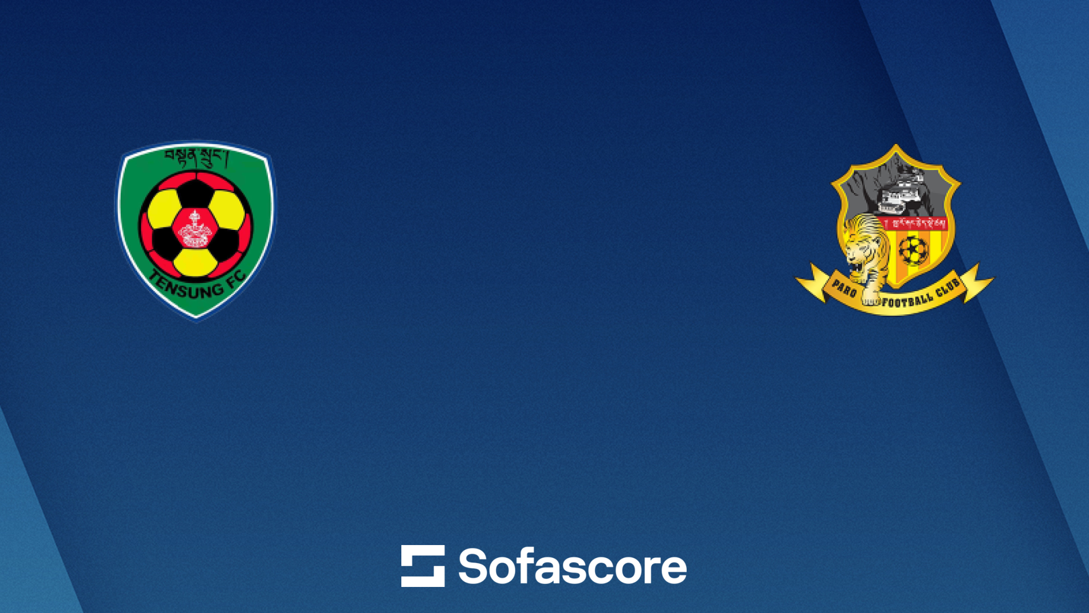 Tensung FC vs Paro FC live score, H2H and lineups | Sofascore