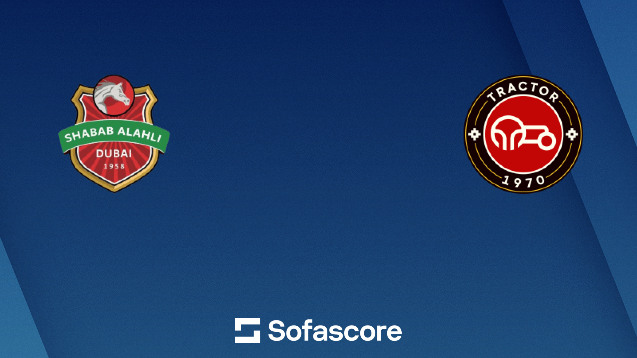 Shabab Al-Ahli Dubai vs. Tractor FC – resultado em direto, confrontos ...