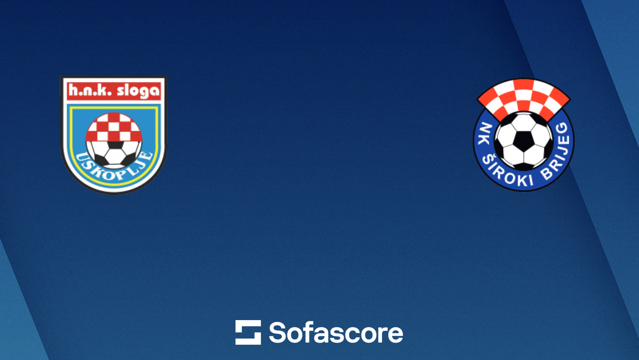 HNK Sloga Gornji Vakuf-Uskoplje U19 vs NK Široki Brijeg U19 II live score, H2H and lineups ...