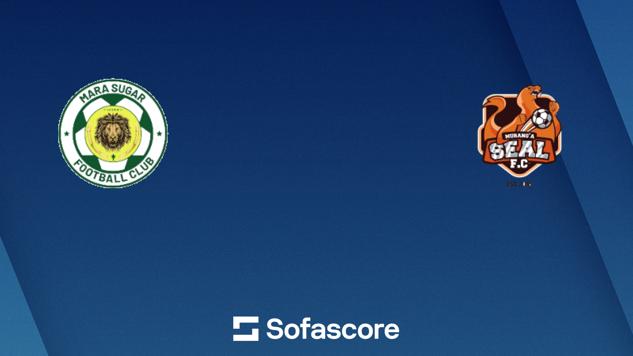 Mara Sugar FC vs Muranga Seal live score, H2H and lineups | Sofascore