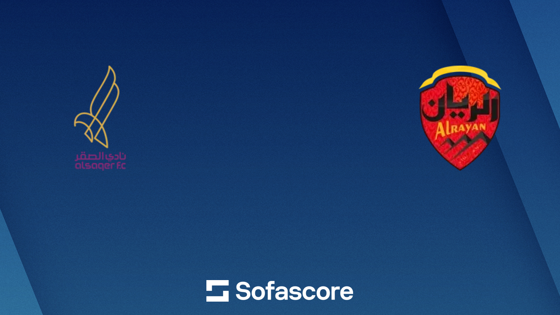 Al-Saqer vs Al-Rayyan live score, H2H and lineups | Sofascore
