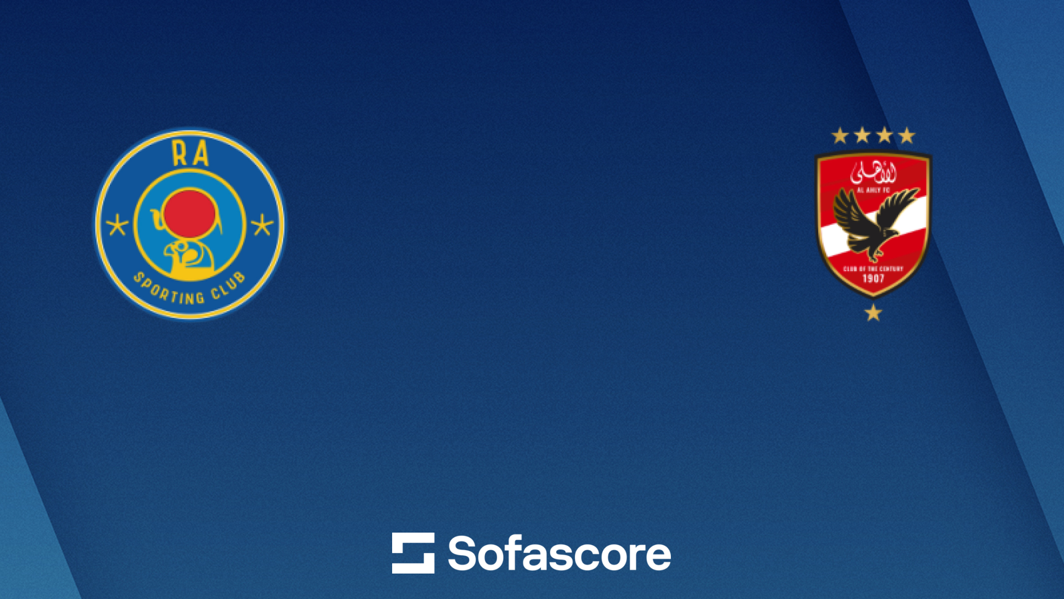 RA SC vs Al Ahly live score, H2H and lineups | Sofascore
