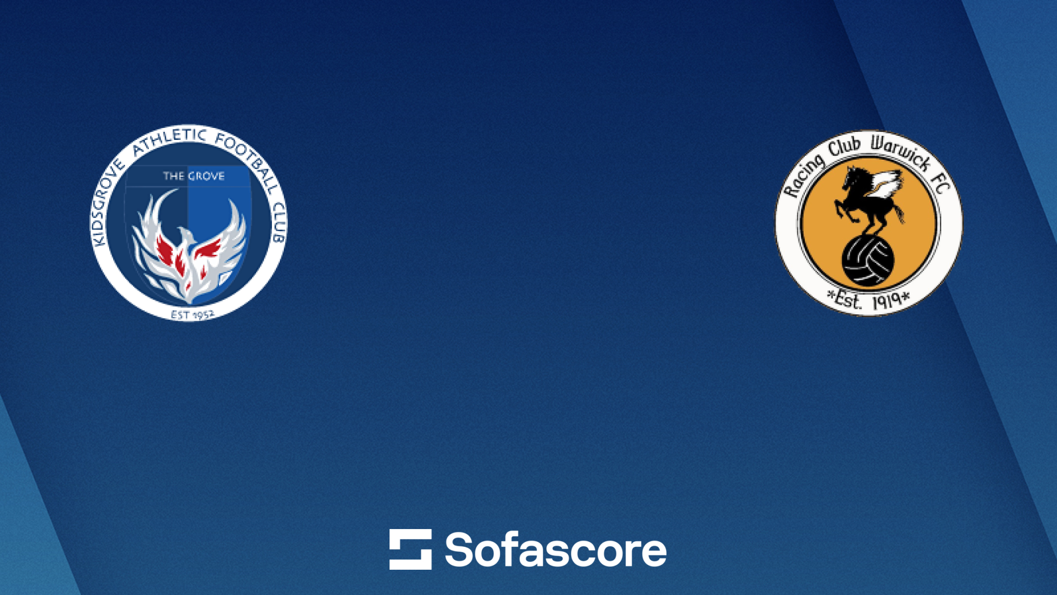 Kidsgrove Athletic FC - Racing Club Warwick en vivo, resultados H2H ...