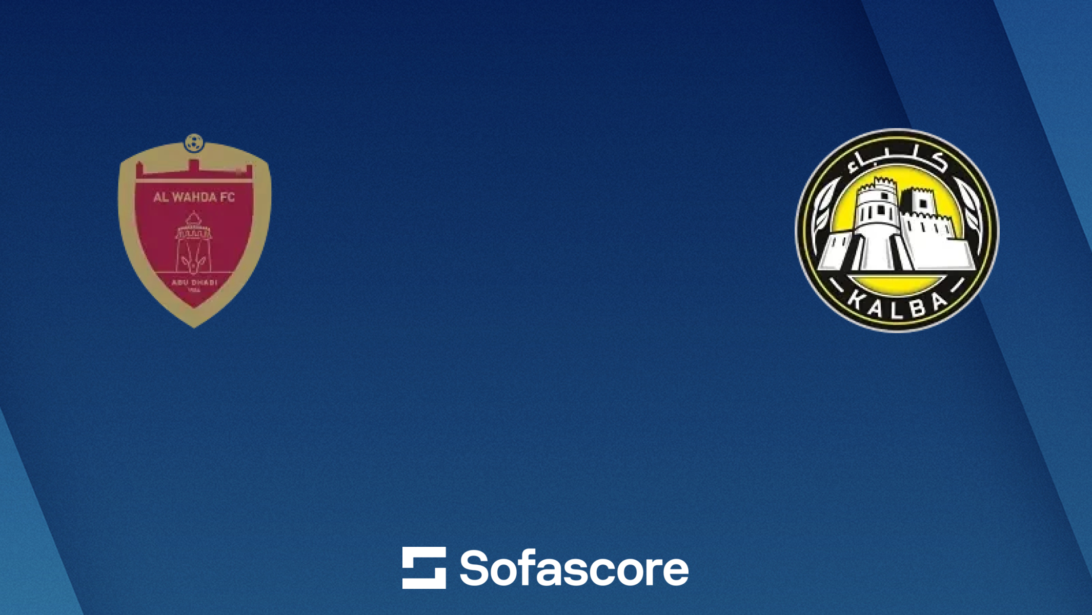 AL Wahda FC U23 - AL Ittihad Kalba U23 en vivo, resultados H2H | Sofascore