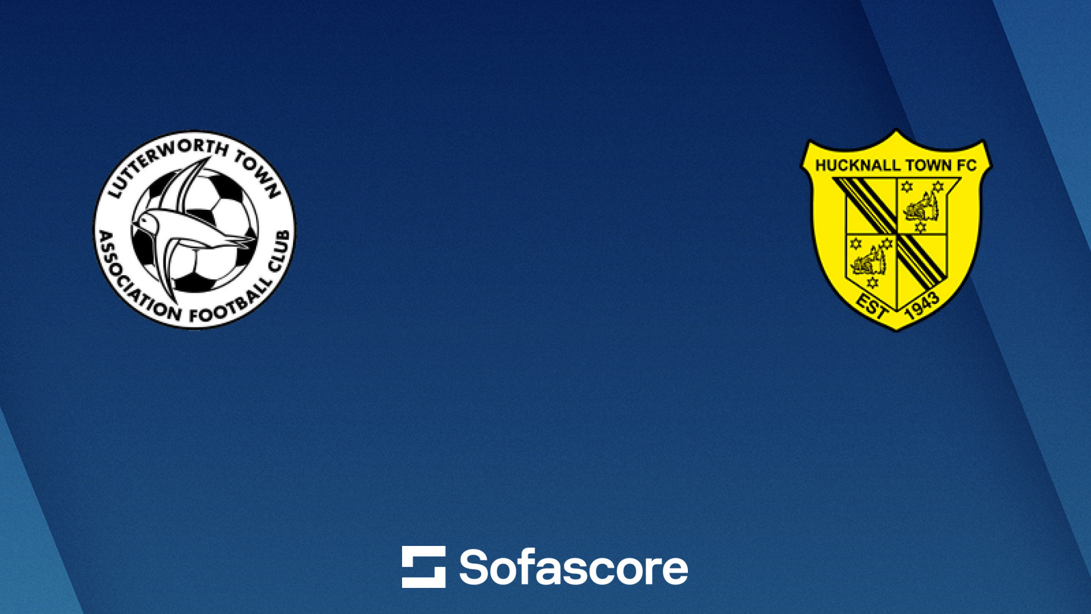 Lutterworth Town vs Hucknall Town FC live score, H2H and lineups ...