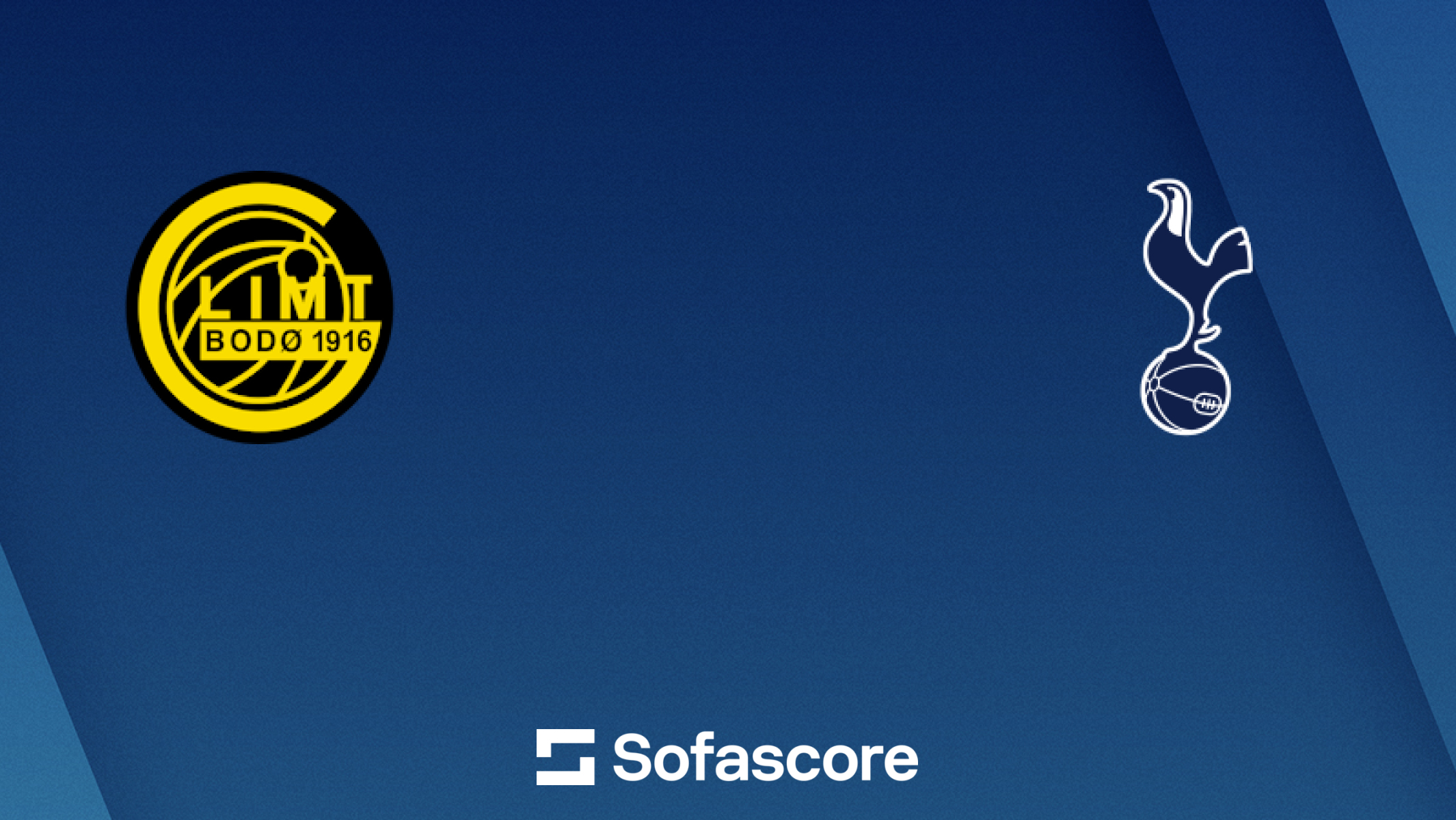 Bodø/Glimt vs Tottenham Hotspur live score, H2H and lineups | Sofascore