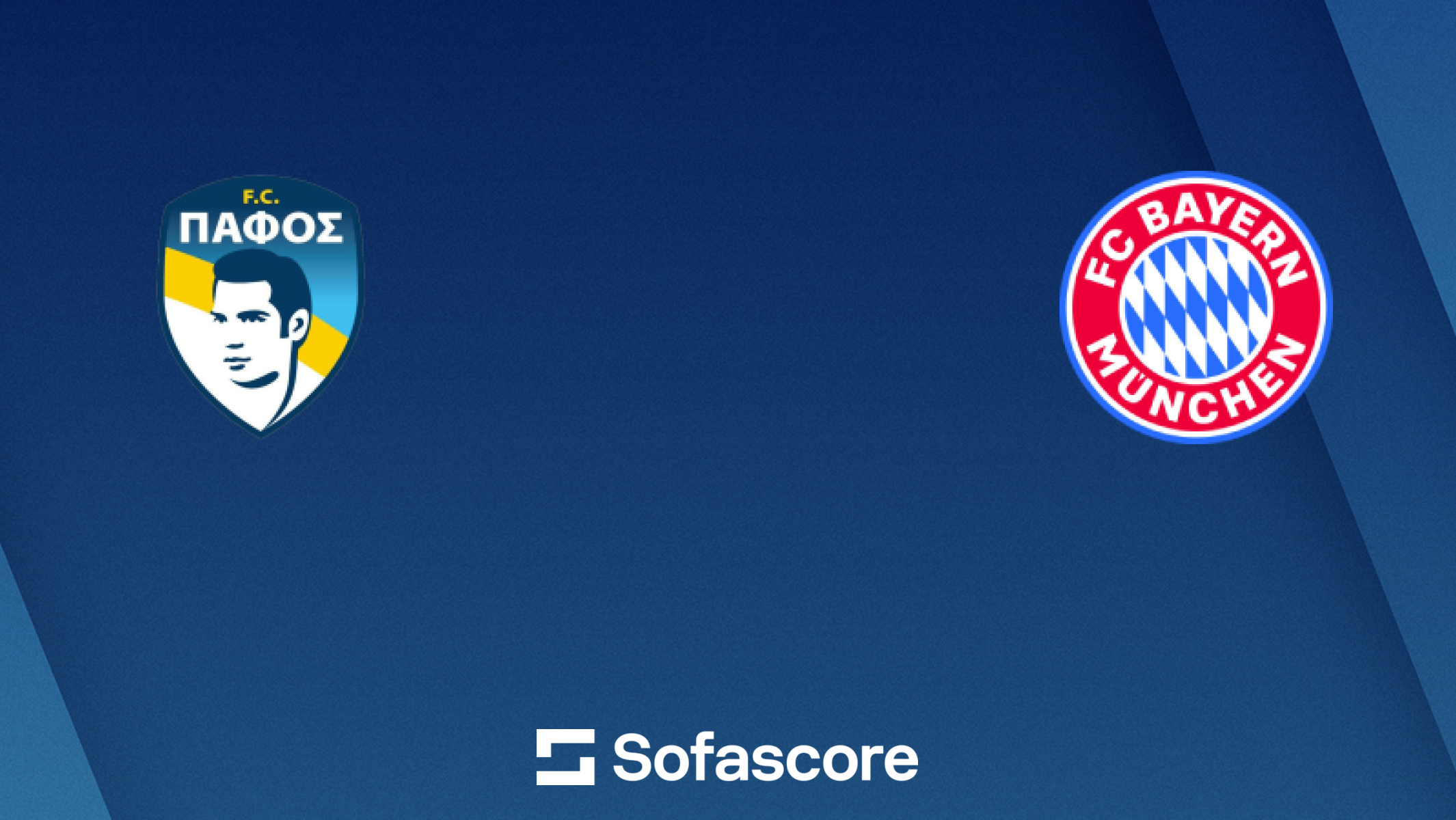 Pafos FC vs FC Bayern München live score, H2H and lineups | Sofascore