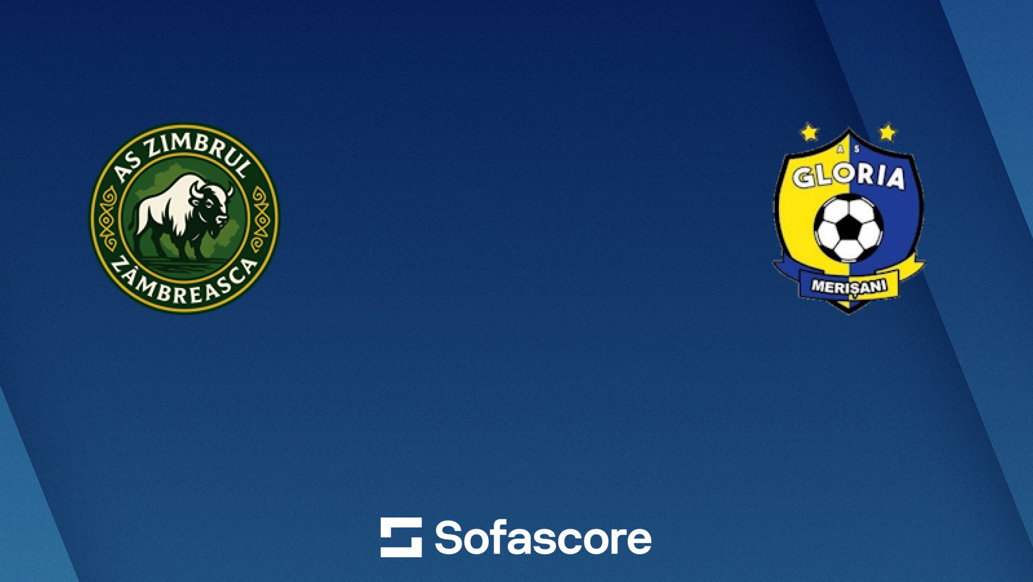 AS Zimbrul Zâmbreasca vs AS Gloria Merisani live score, H2H and lineups ...