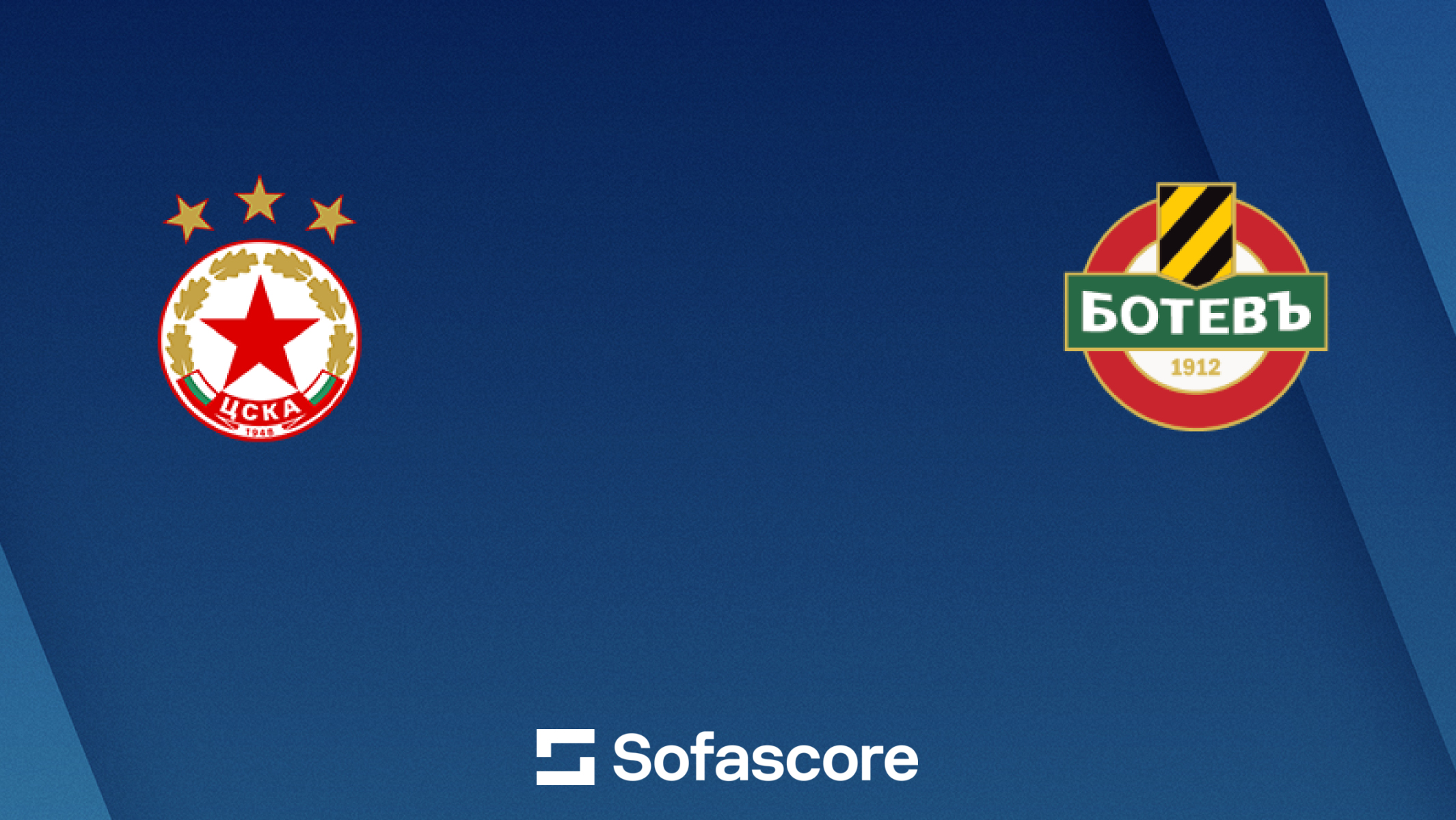CSKA Sofia vs Botev Plovdiv live score, H2H and lineups | Sofascore