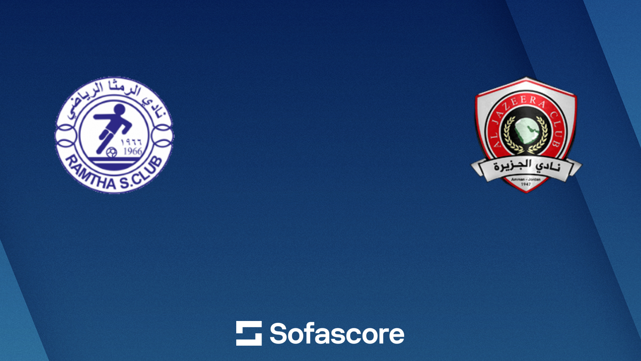 Ramtha SC vs Al-Jazeera Jordan live score, H2H and lineups | Sofascore