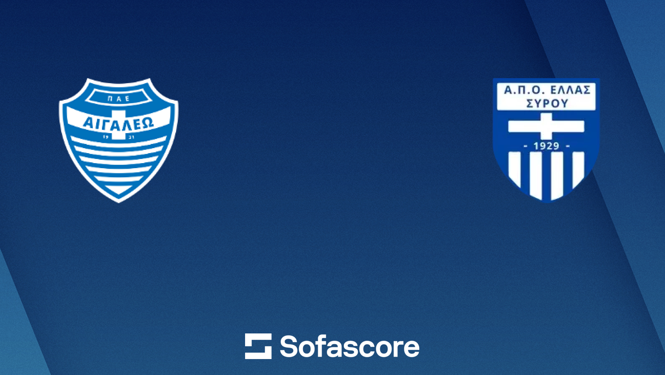 AO Egaleo vs APO Ellas Syrou live score, H2H and lineups | Sofascore