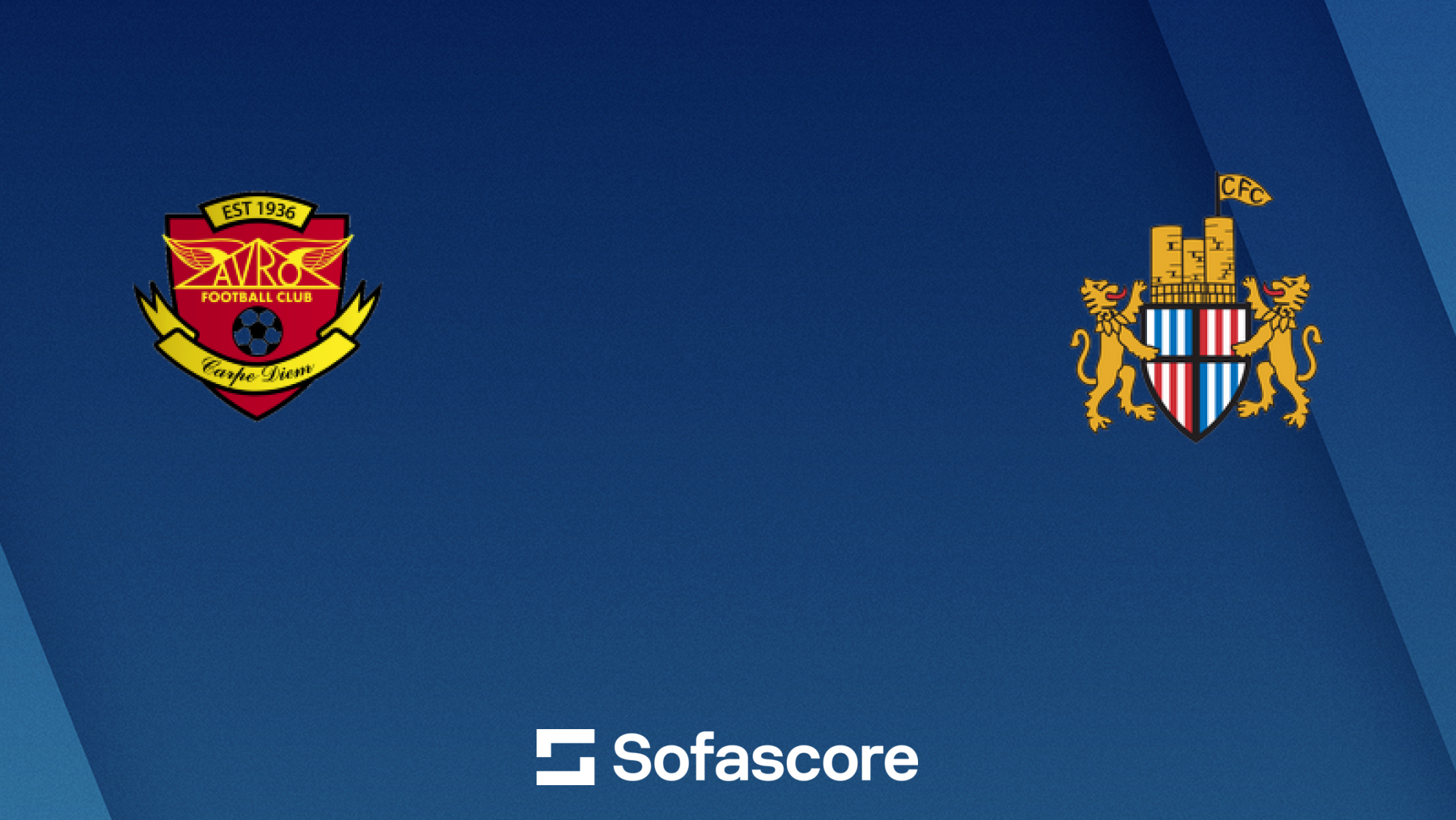 Avro FC vs Clitheroe FC live score, H2H and lineups | Sofascore