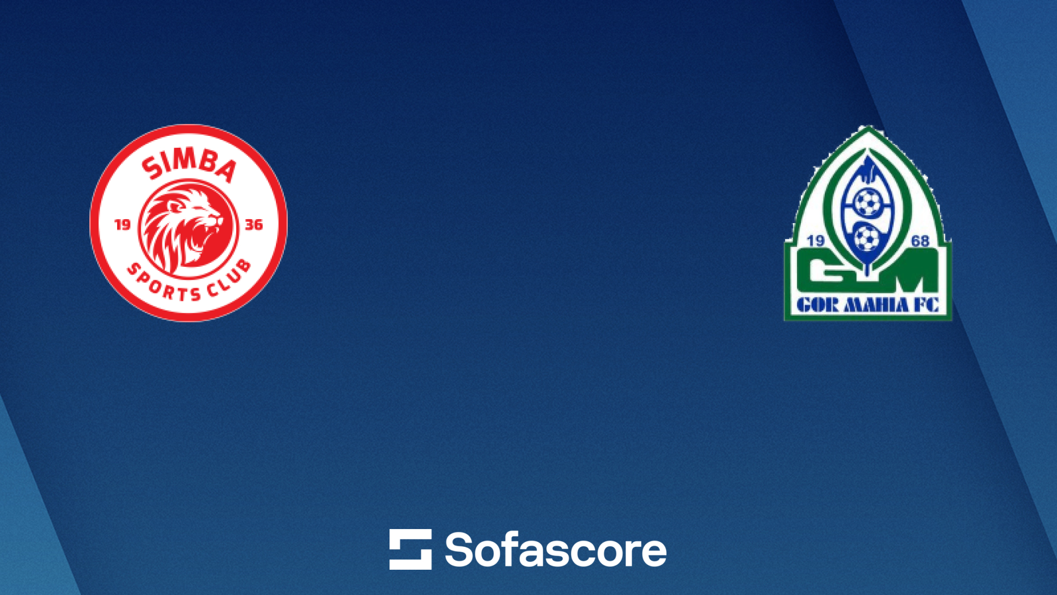 Simba SC vs Gor Mahia FC live score, H2H and lineups | Sofascore