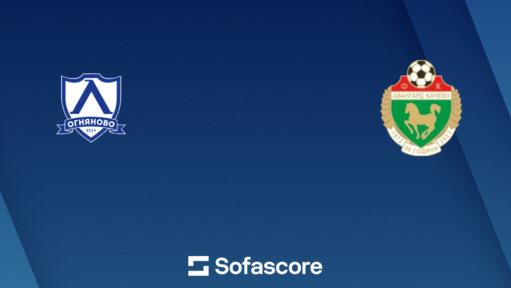 FC Levski Ognyanovo vs AFC Avangard 1973 Bachevo live score, H2H and lineups | Sofascore