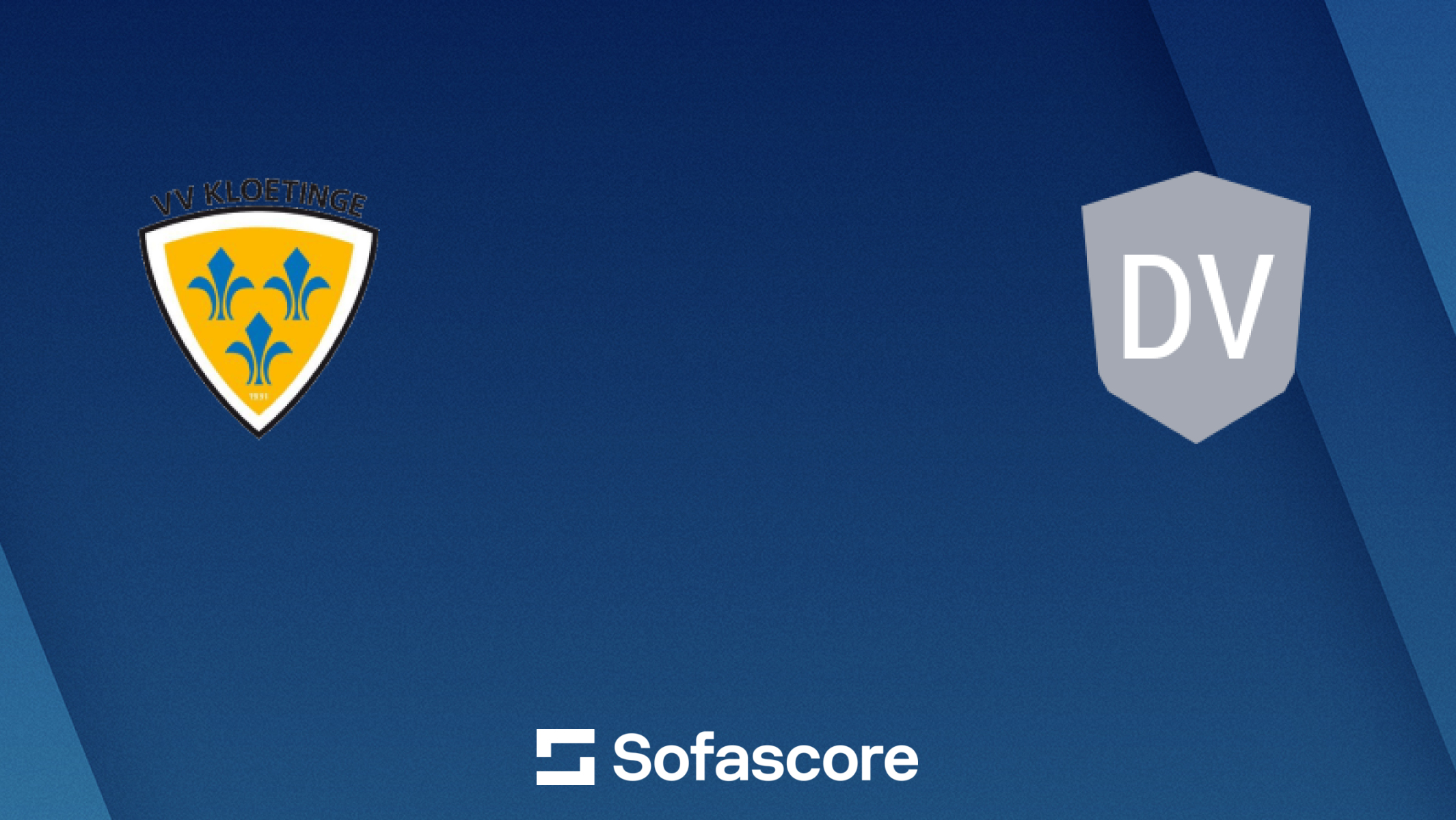 VV Kloetinge vs VV Dvo live score, H2H and lineups | Sofascore