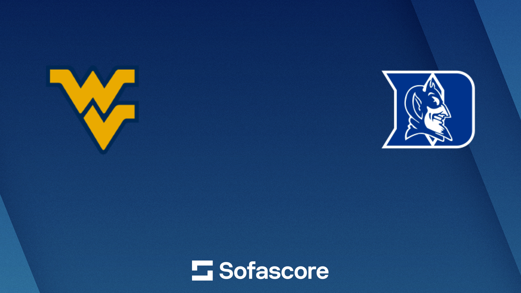 West Virginia Mountaineers Duke Blue Devils live score, video stream and H2H results - Sofascore