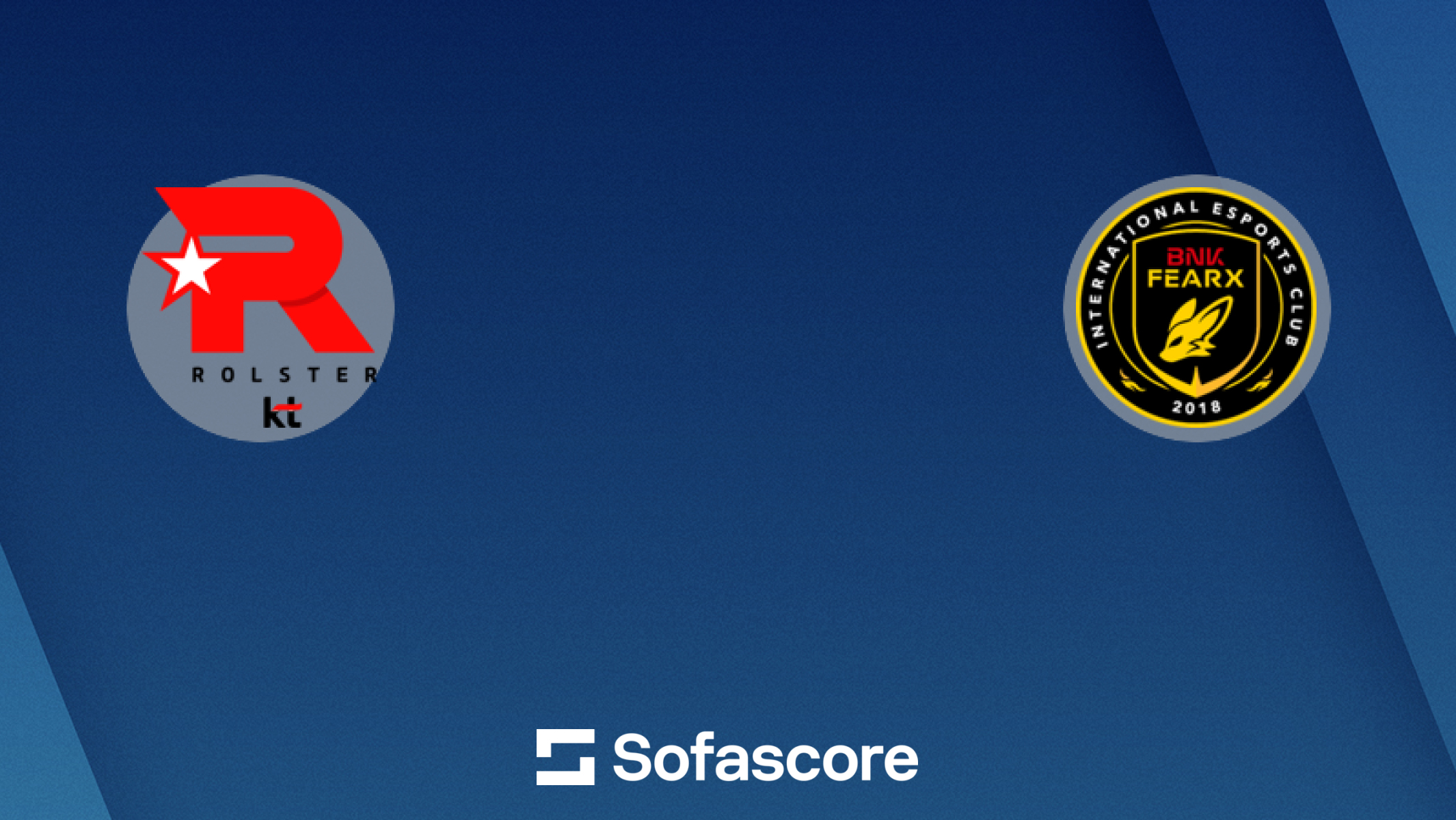 KT Rolster – BNK FEARX - Live score | Sofascore