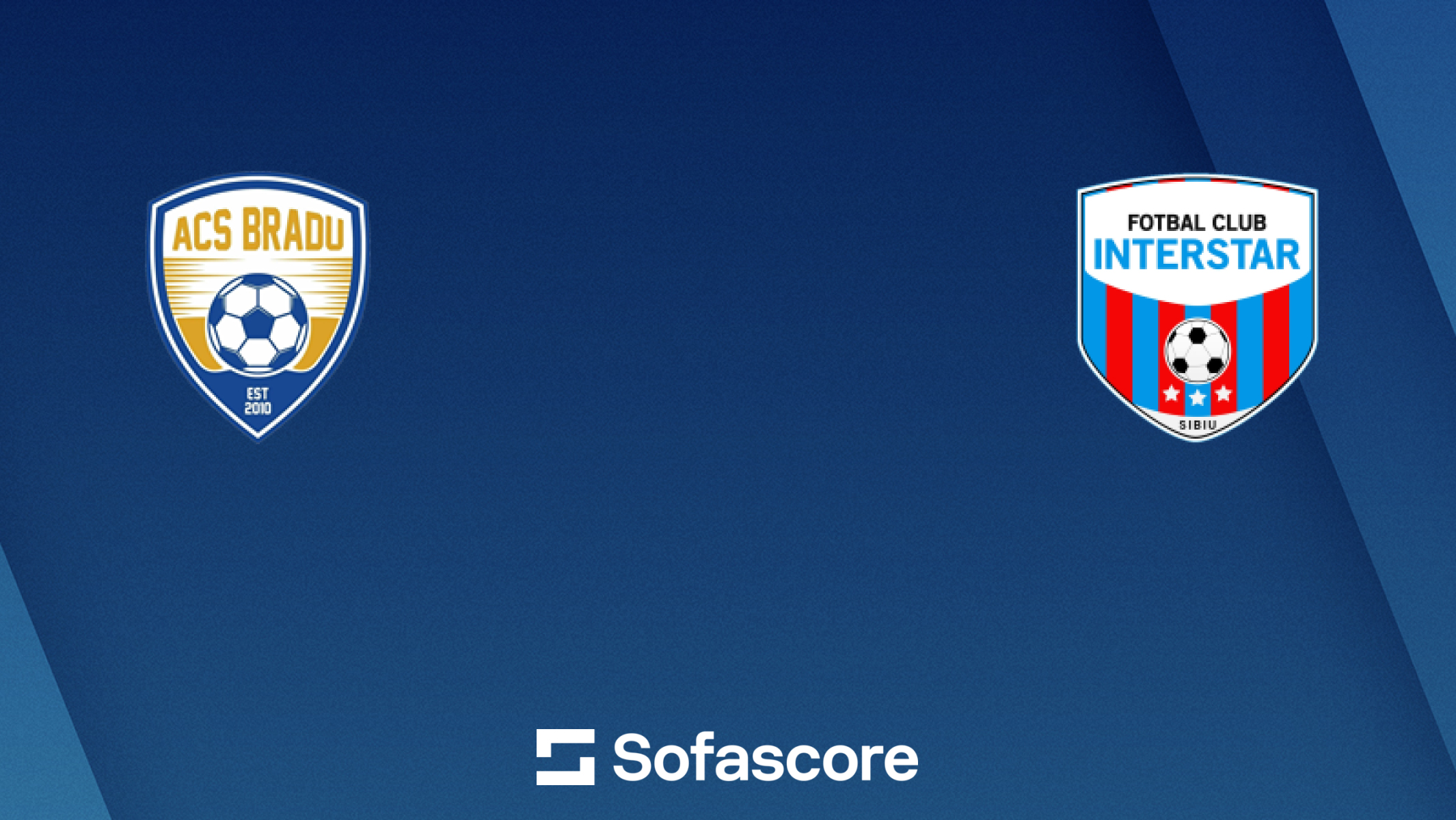 ACS Bradu vs AS FC Interstar Sibiu live score, H2H and lineups | Sofascore