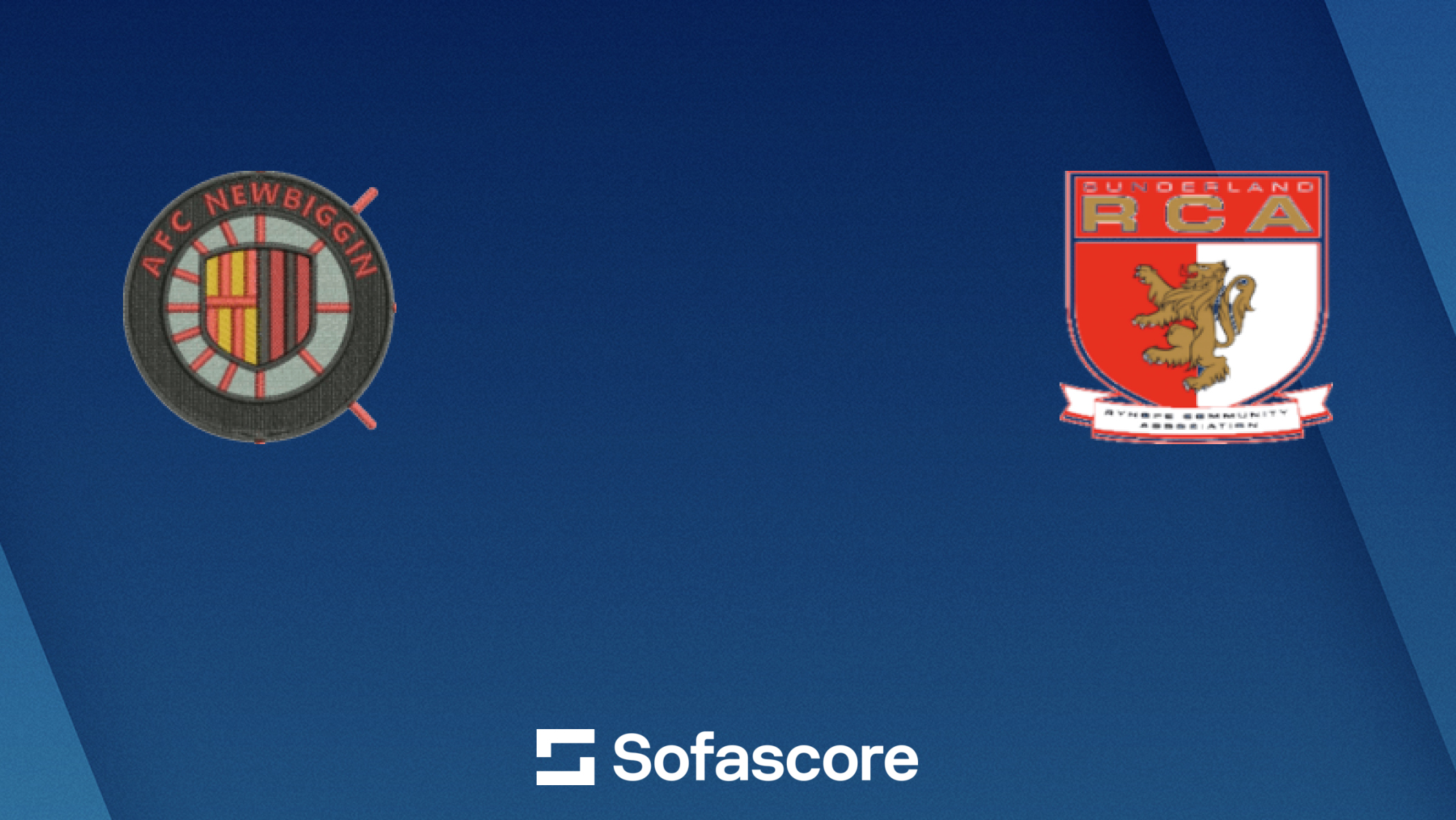 AFC Newbiggin vs Sunderland RCA live score, H2H and lineups | Sofascore
