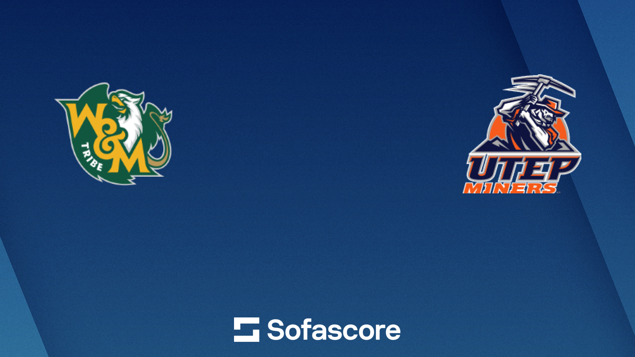 William & Mary vs UTEP scores & predictions | Sofascore