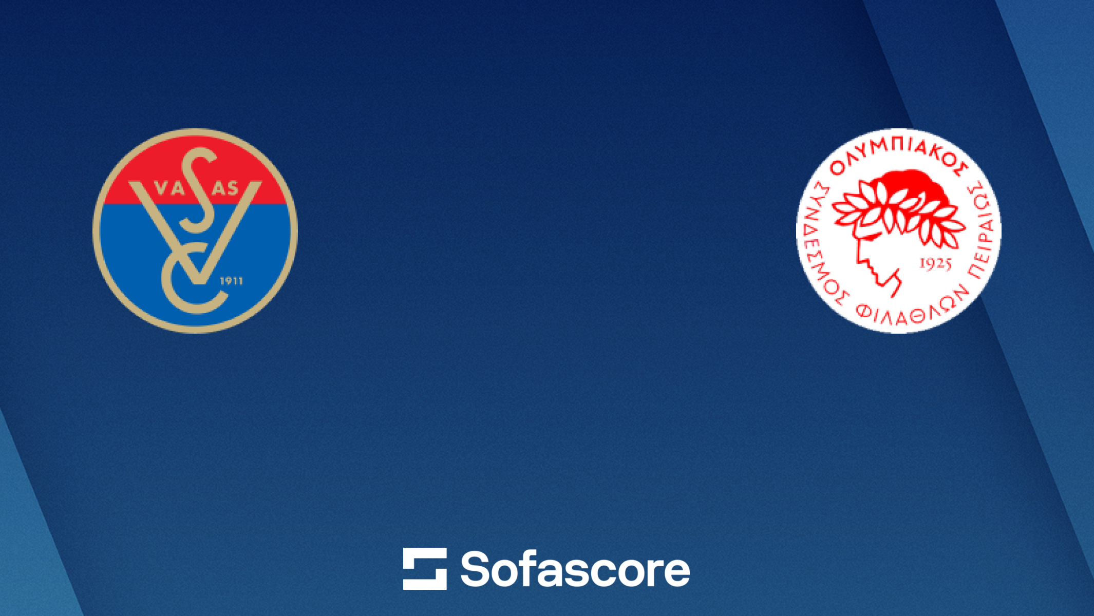 Vasas SC Olympiacos live score, video stream and H2H results - Sofascore