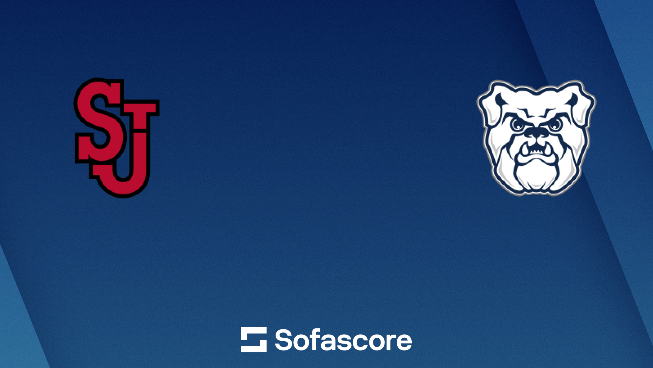 St. John's Red Storm Butler Bulldogs live score and H2H results - Sofascore