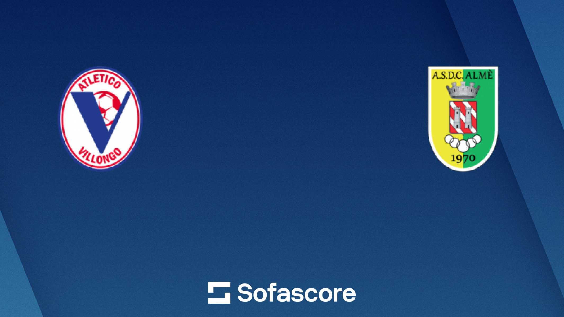 Atletico Villongo vs Almè live score, H2H and lineups | Sofascore