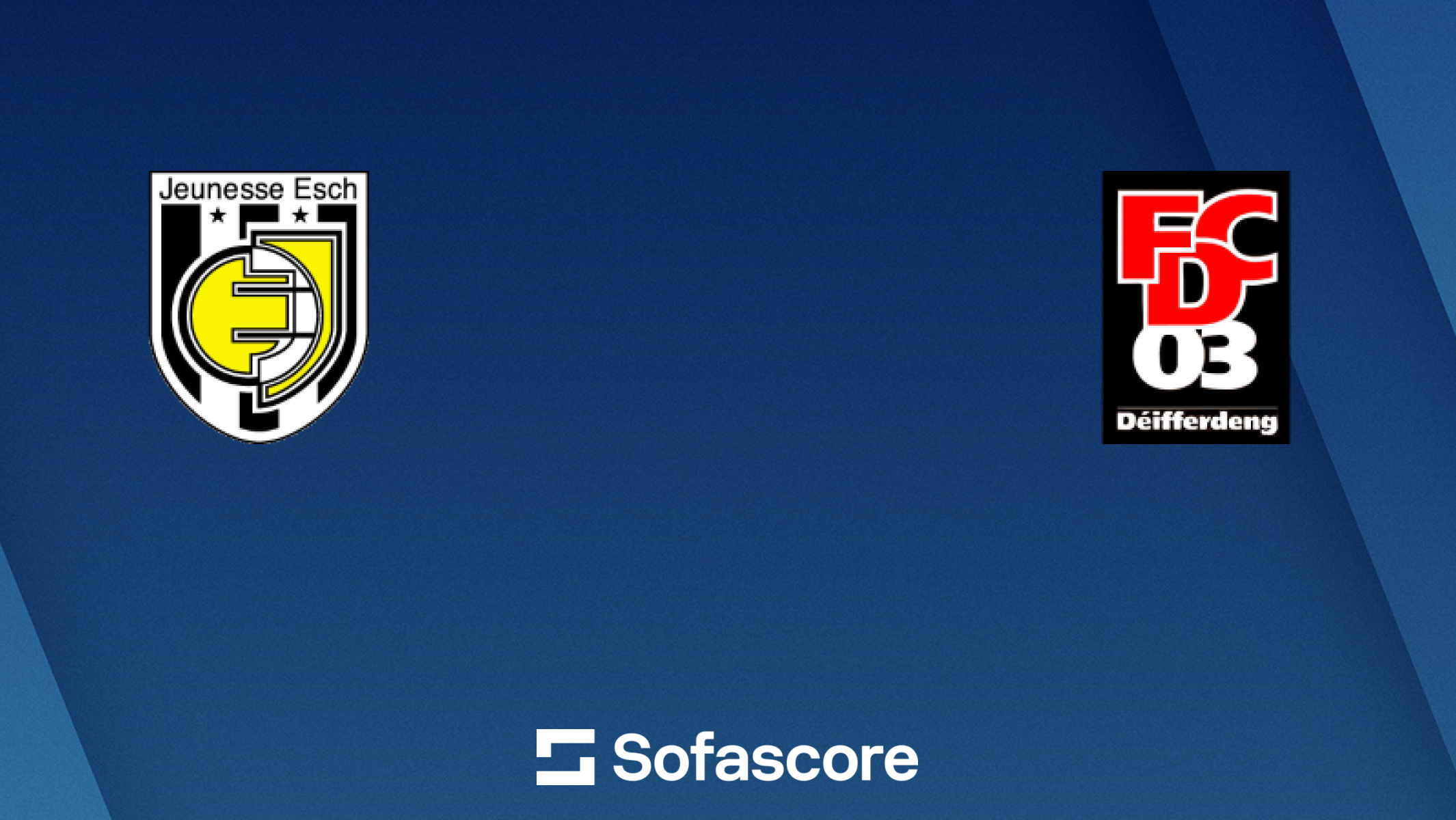 Jeunesse Esch vs Differdange FC 03 live score, H2H and lineups | Sofascore
