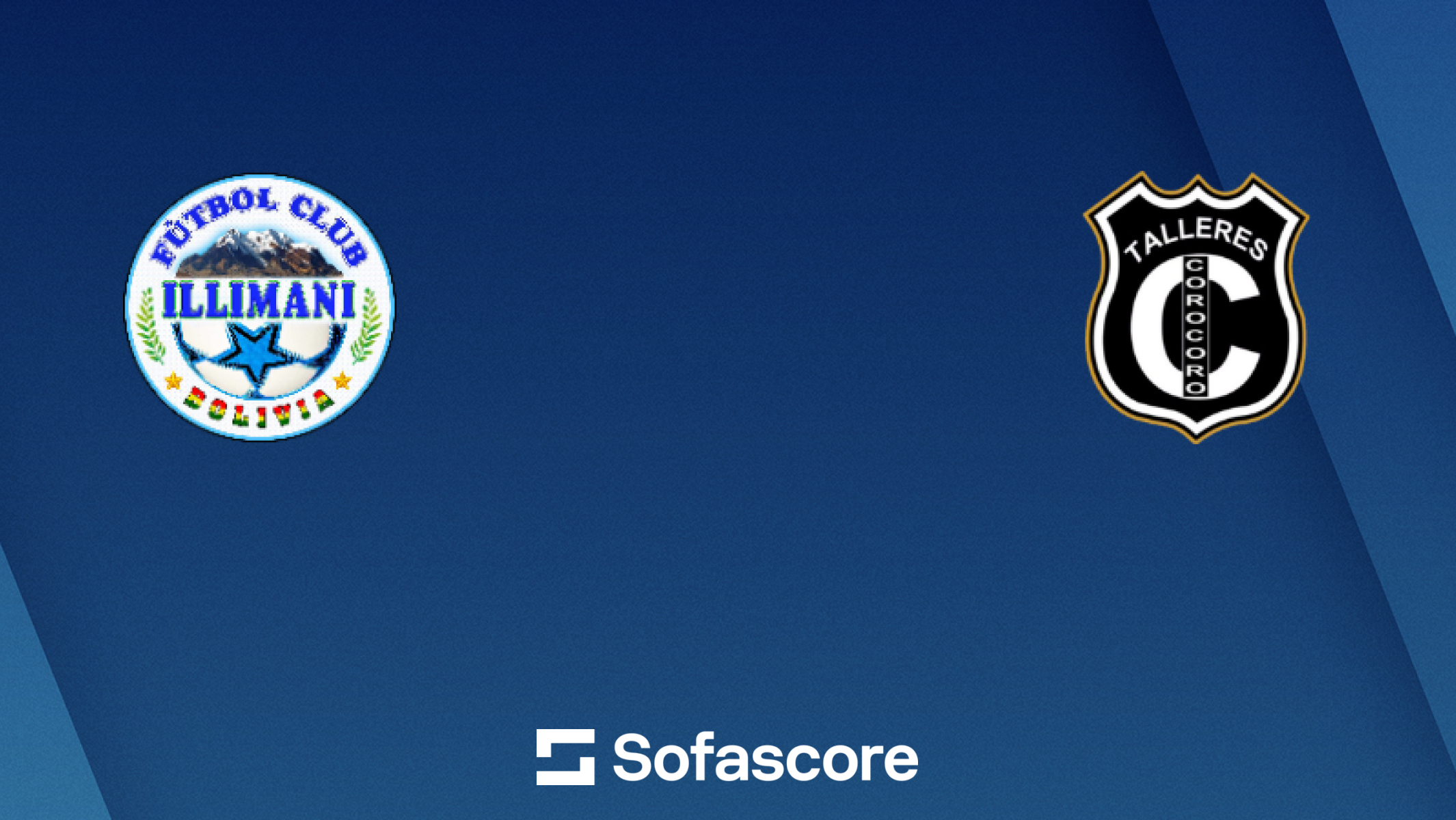 Illimani Fútbol Club vs CD Talleres Corocoro resultados en vivo, H2H y ...