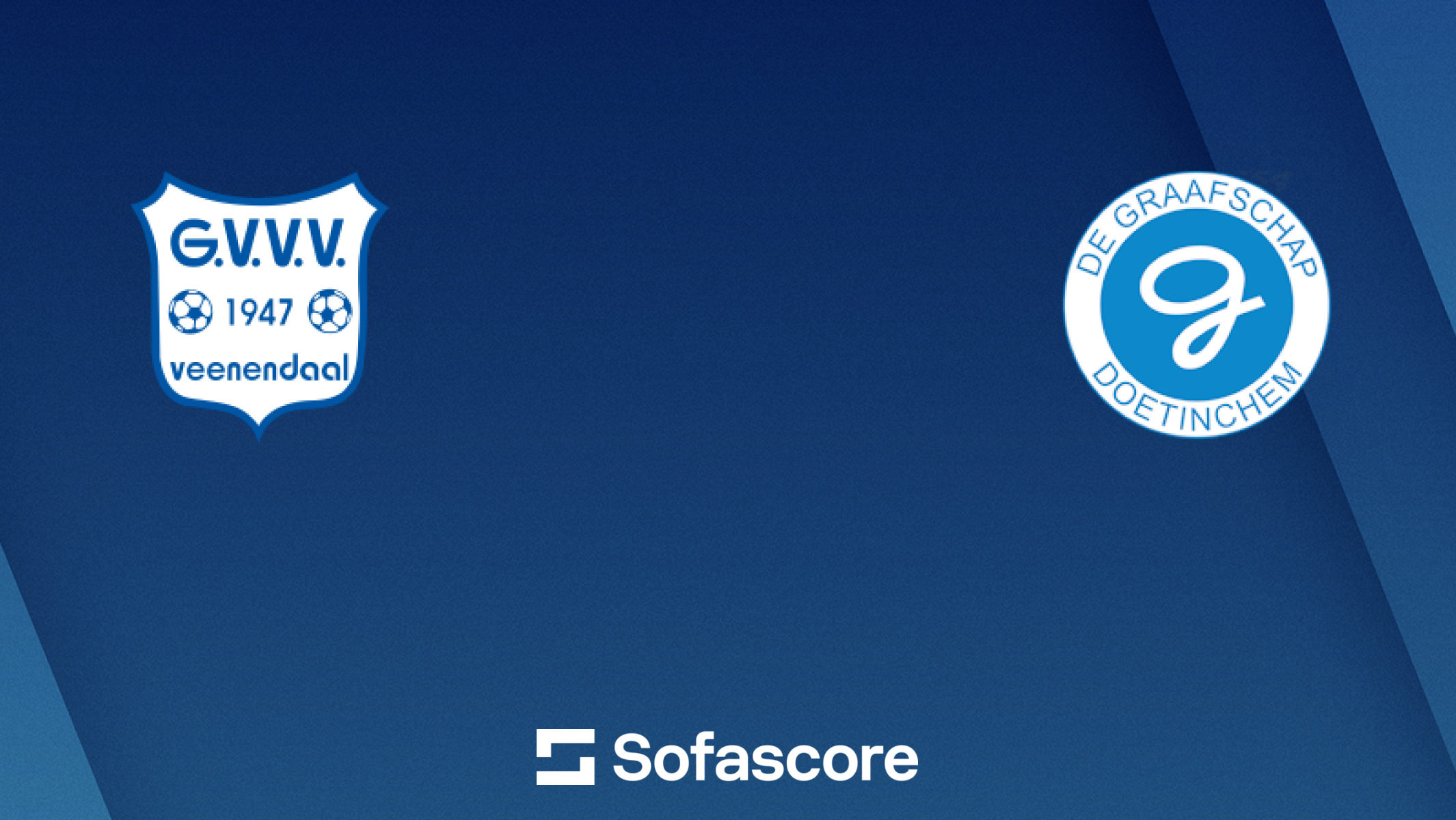GVVV tegen De Graafschap live uitslagen, H2H en opstellingen | Sofascore