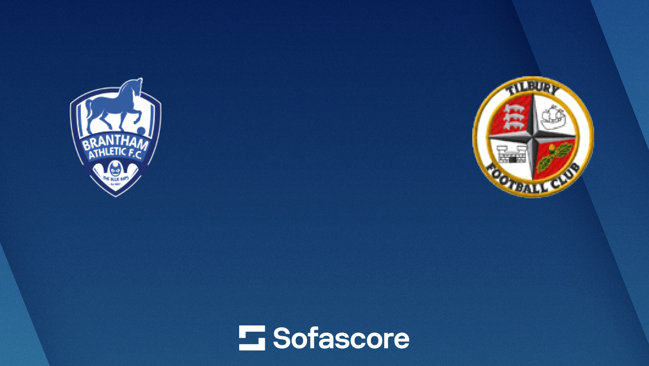 Brantham Athletic vs Tilbury FC live score, H2H and lineups | Sofascore