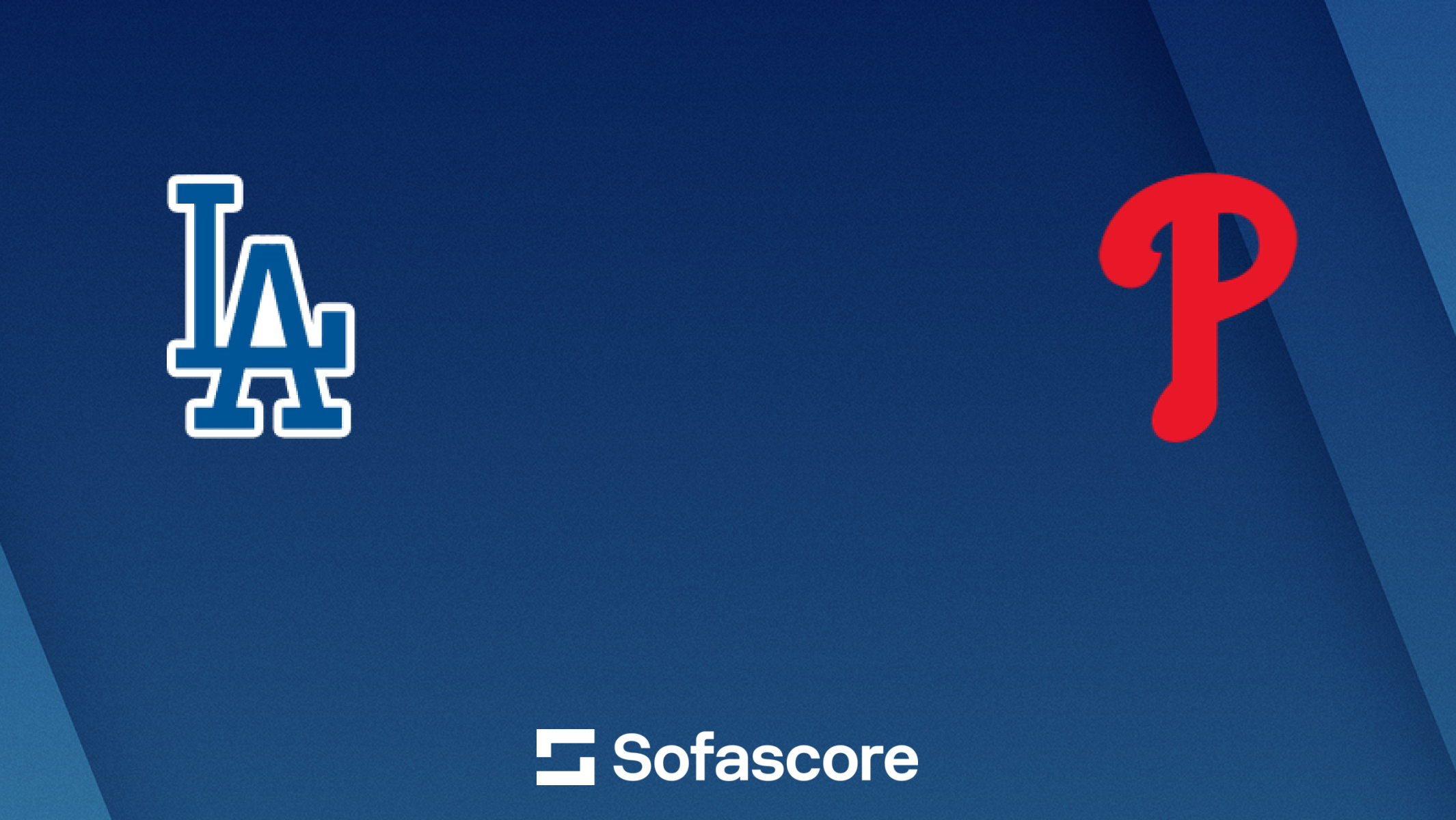 Dodgers vs Phillies live score & predictions | Sofascore