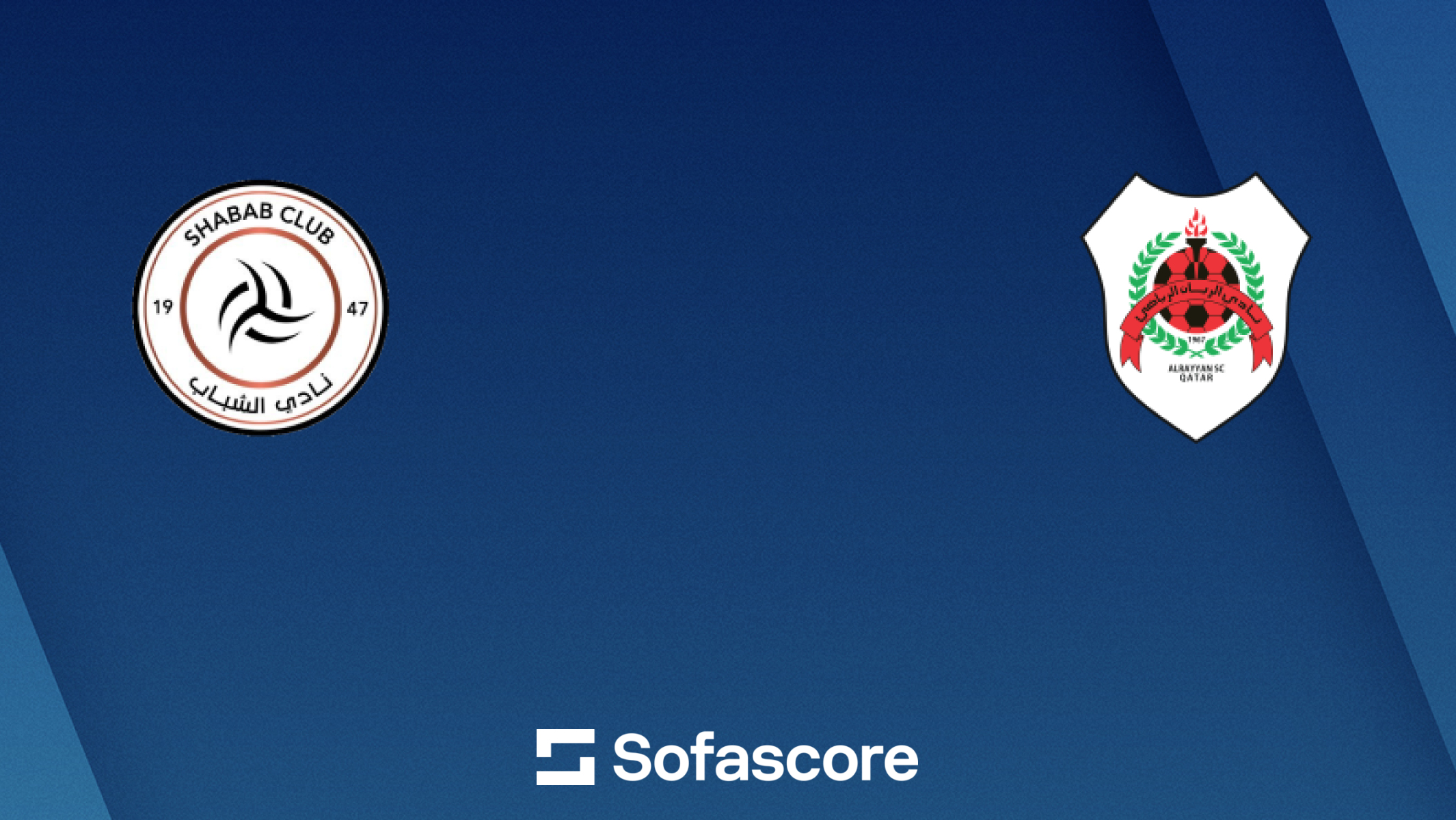Al-Shabab vs Al-Rayyan live score, H2H and lineups | Sofascore