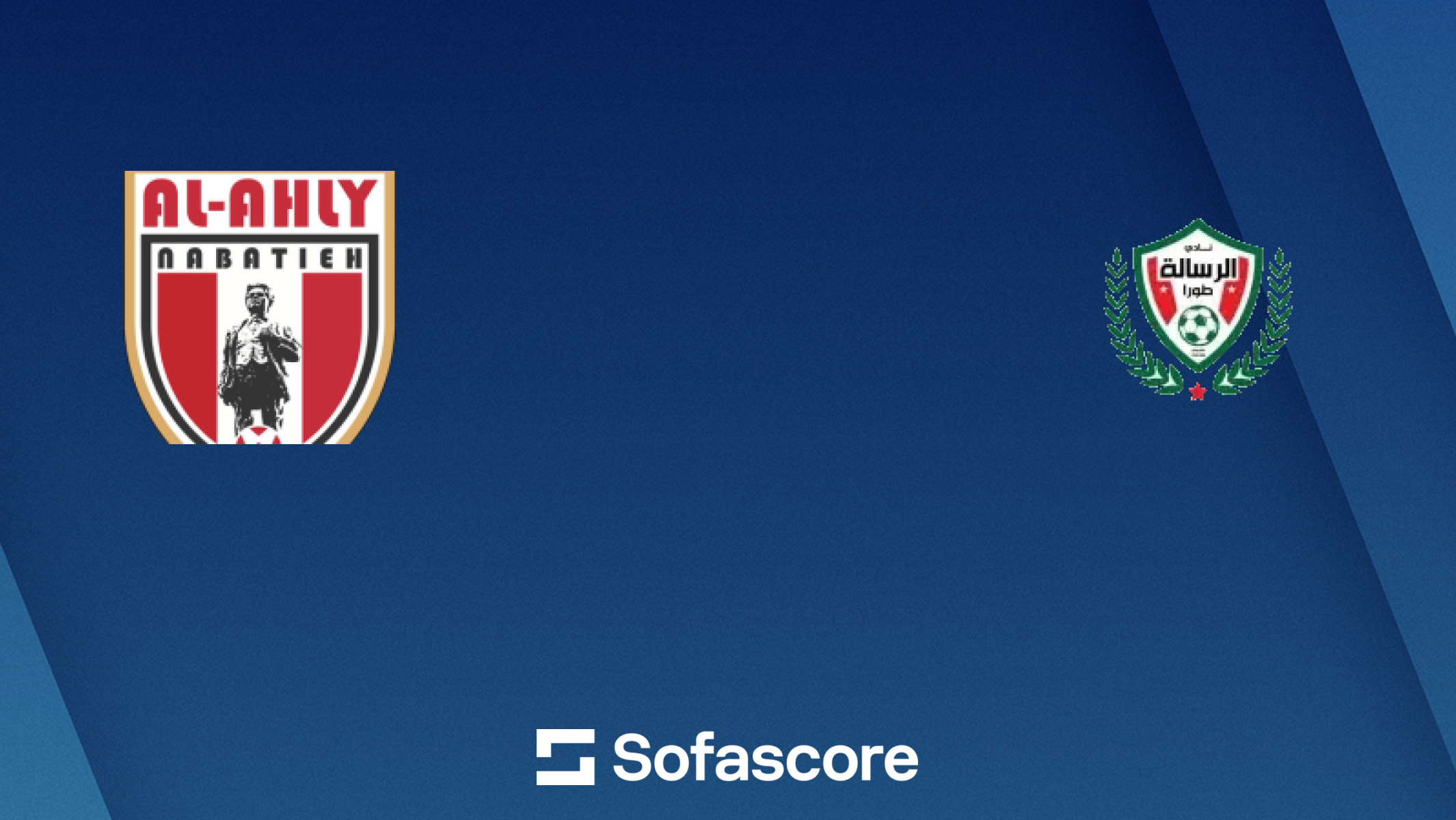 Al-Ahly SC Nabatieh vs Al-Rissala SC Toura live score, H2H and lineups ...