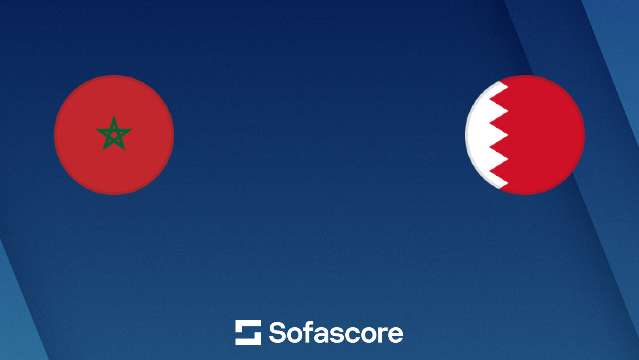 Morocco vs Bahrain live score, H2H and lineups | Sofascore