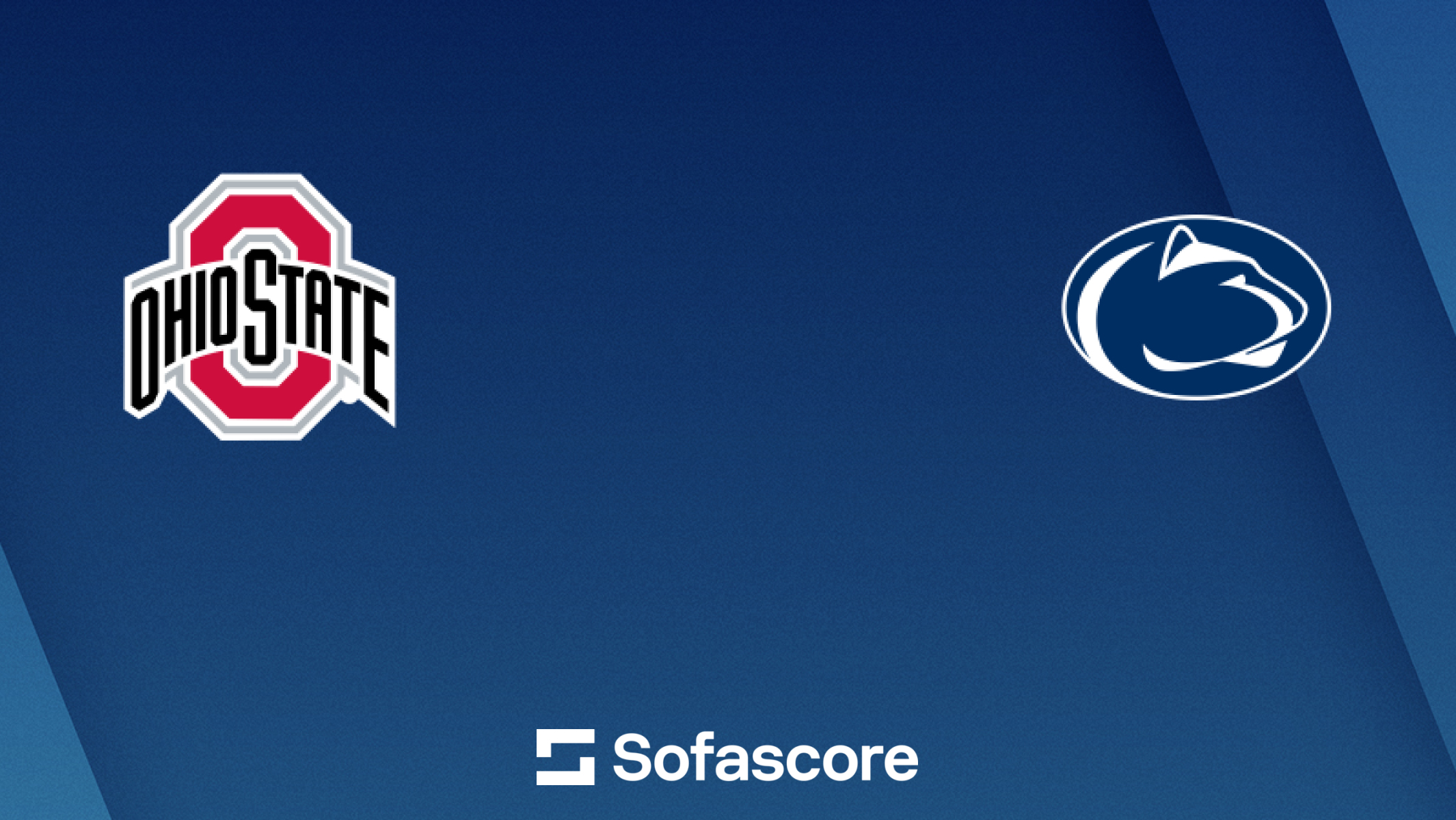 Ohio State Buckeyes Penn State Nittany Lions live score and H2H results ...