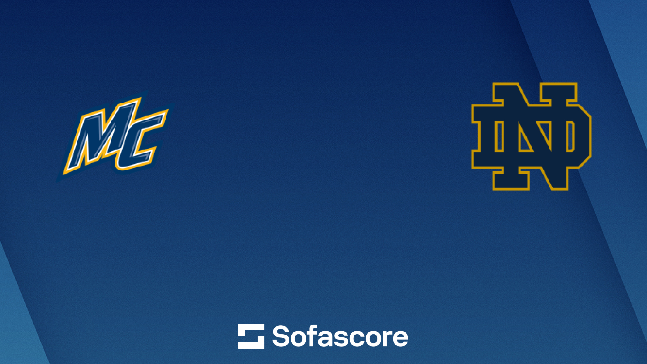 Merrimack Warriors Notre Dame Fighting Irish live score and H2H results ...