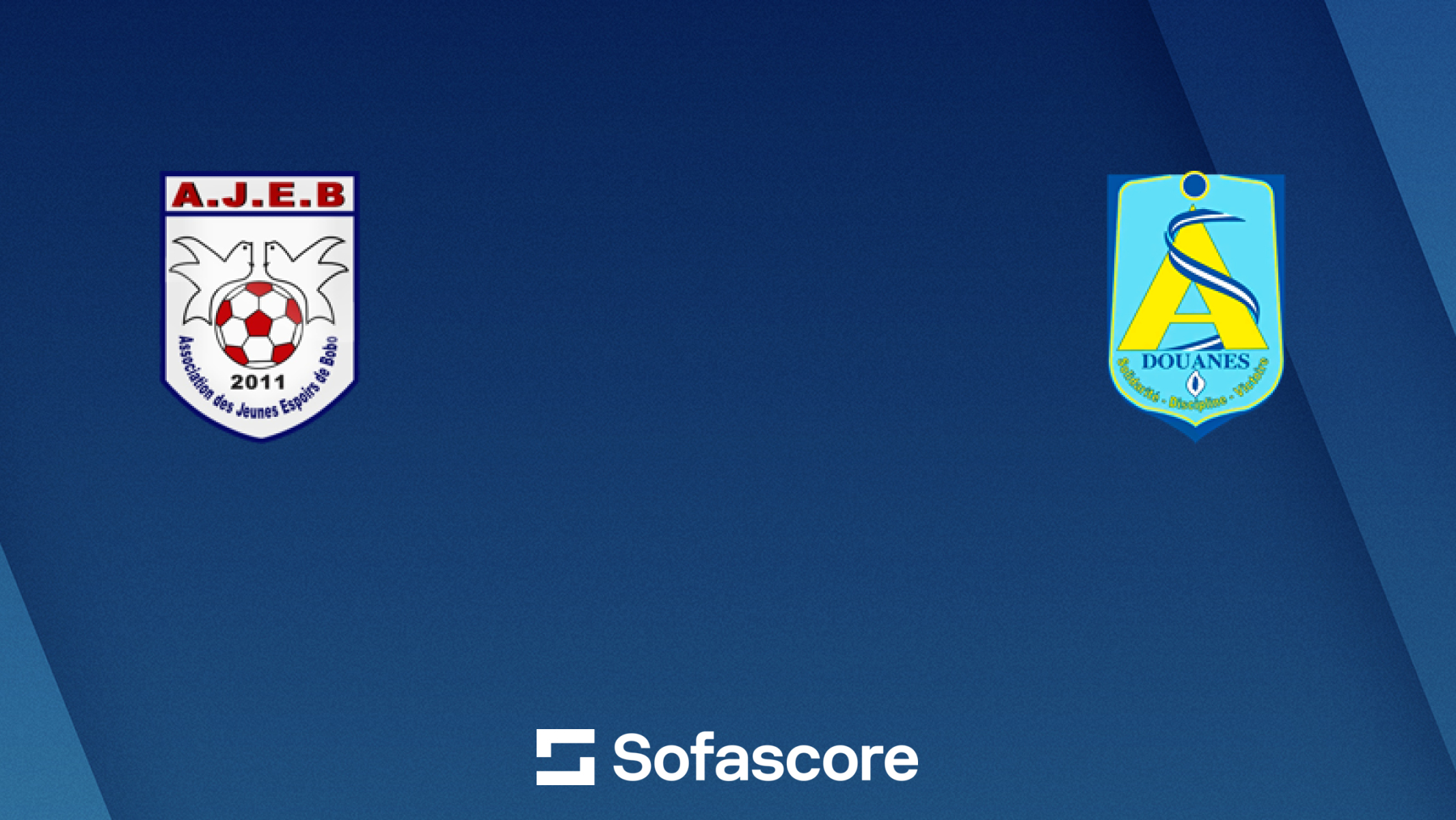 AJEB FC vs AS Douanes live score, H2H and lineups | Sofascore