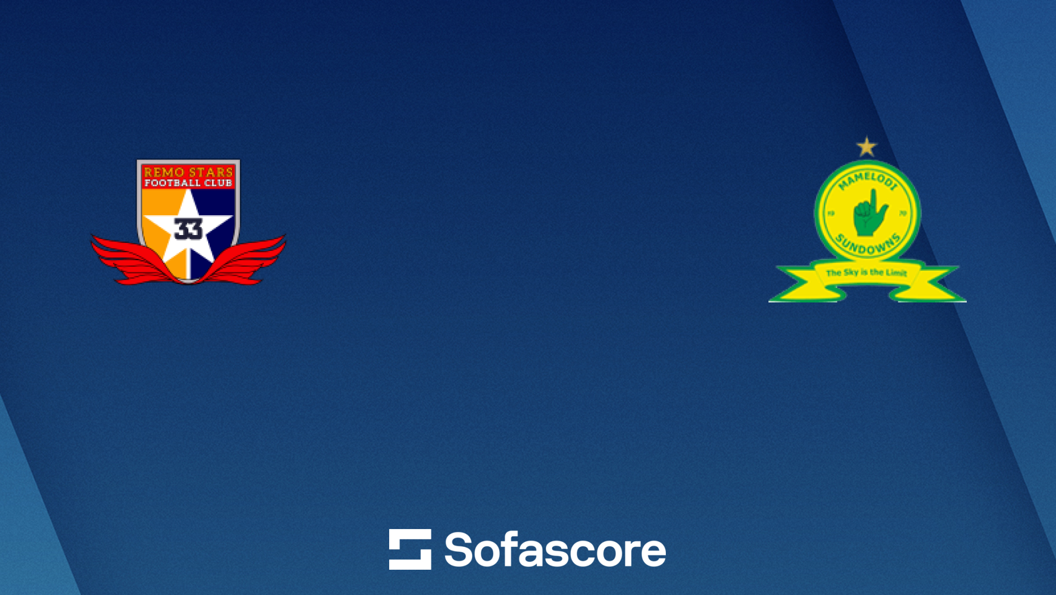 Remo Stars vs Mamelodi Sundowns live score, H2H and lineups | Sofascore