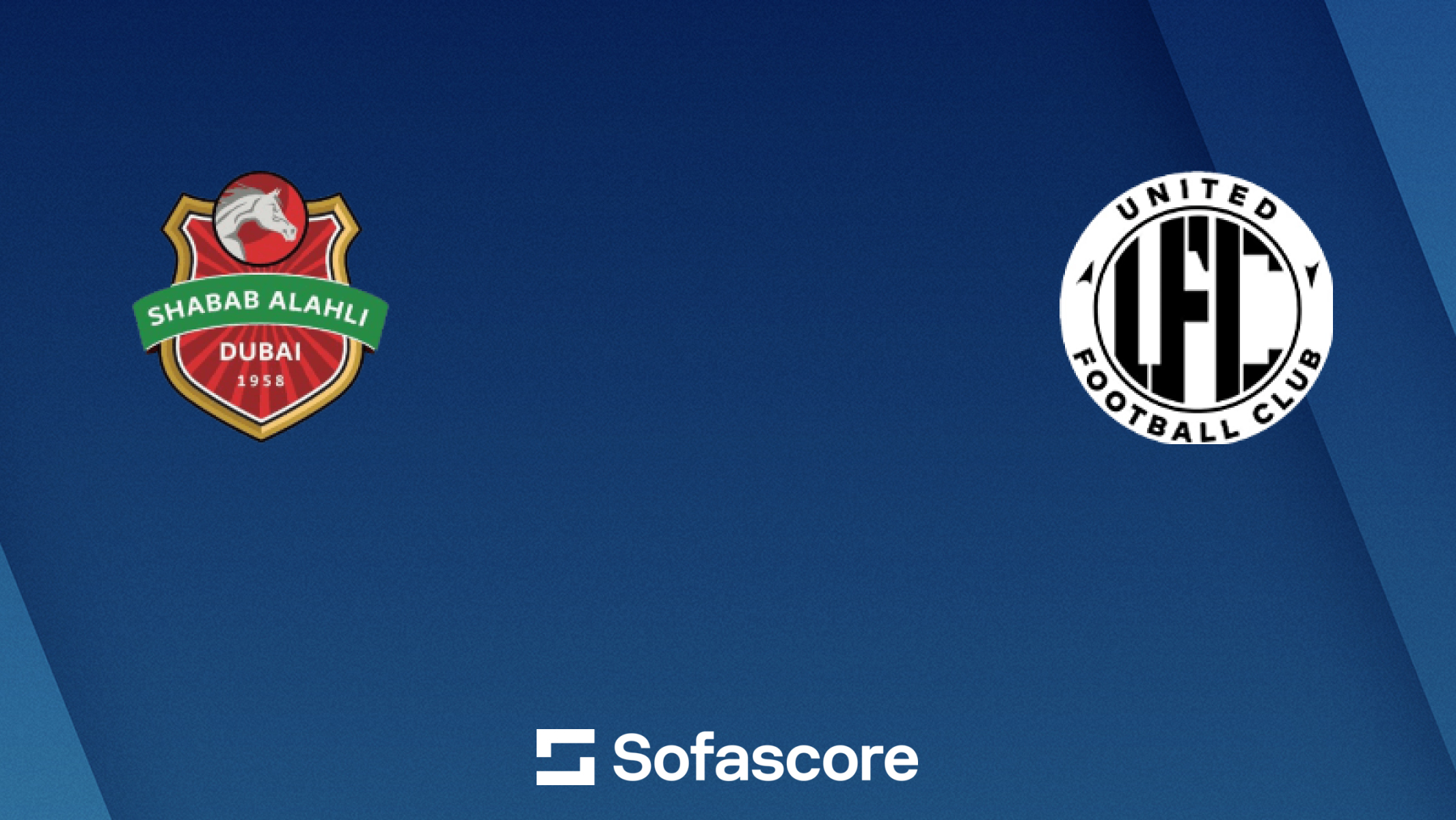 Shabab Al-Ahli Dubai vs United live score, H2H and lineups | Sofascore