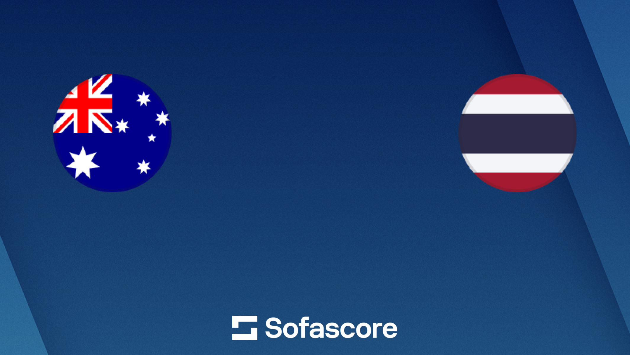 Australia U23 x Thailand U23 placar ao vivo, H2H e escalações | Sofascore