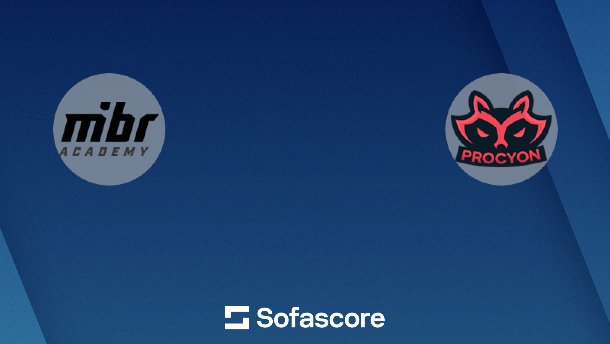 MIBR Academy - Procyon Gaming - Placar ao vivo | Sofascore