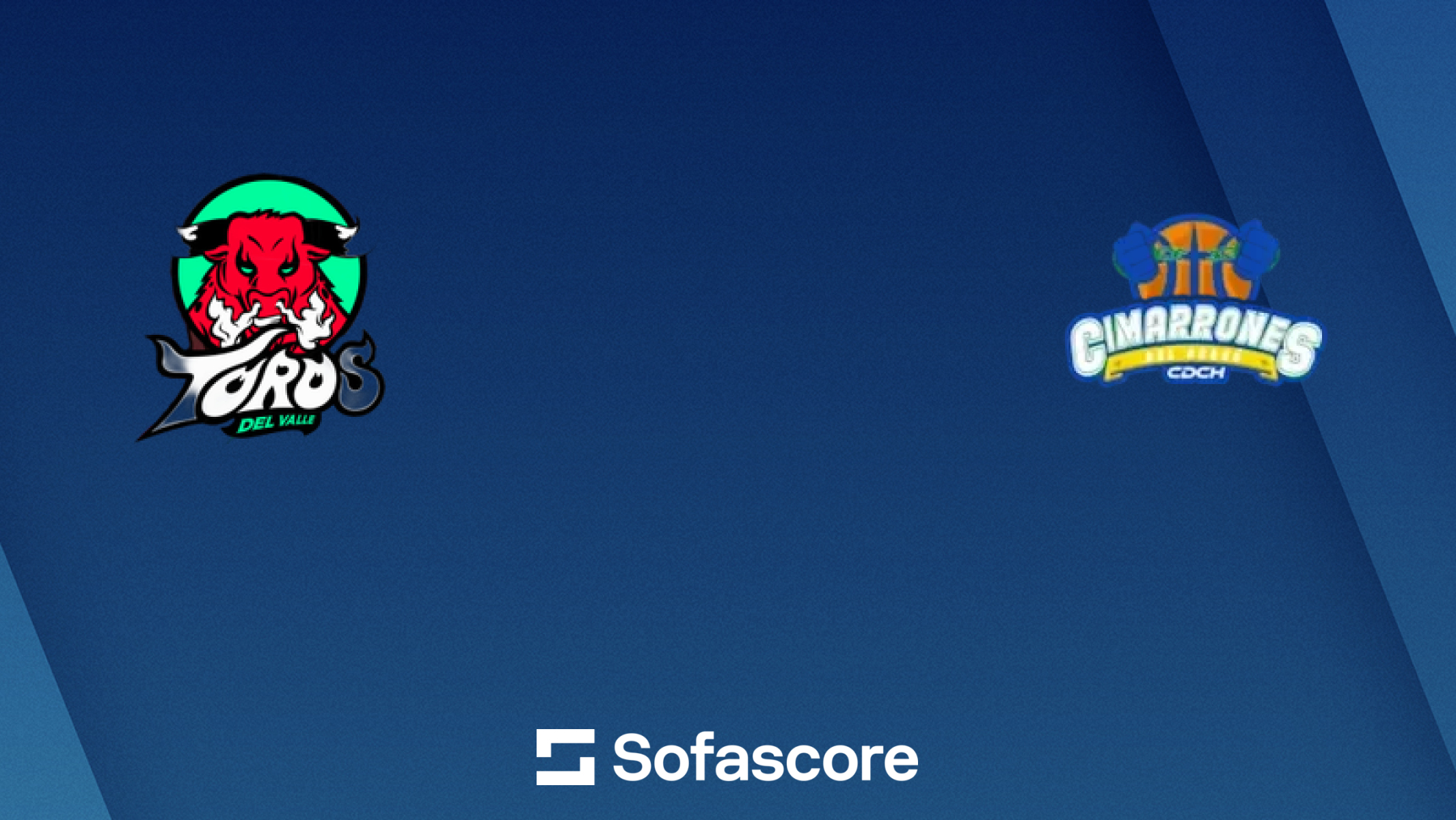 Toros Del Valle Cimarrones del Chocó live score, video stream and H2H ...