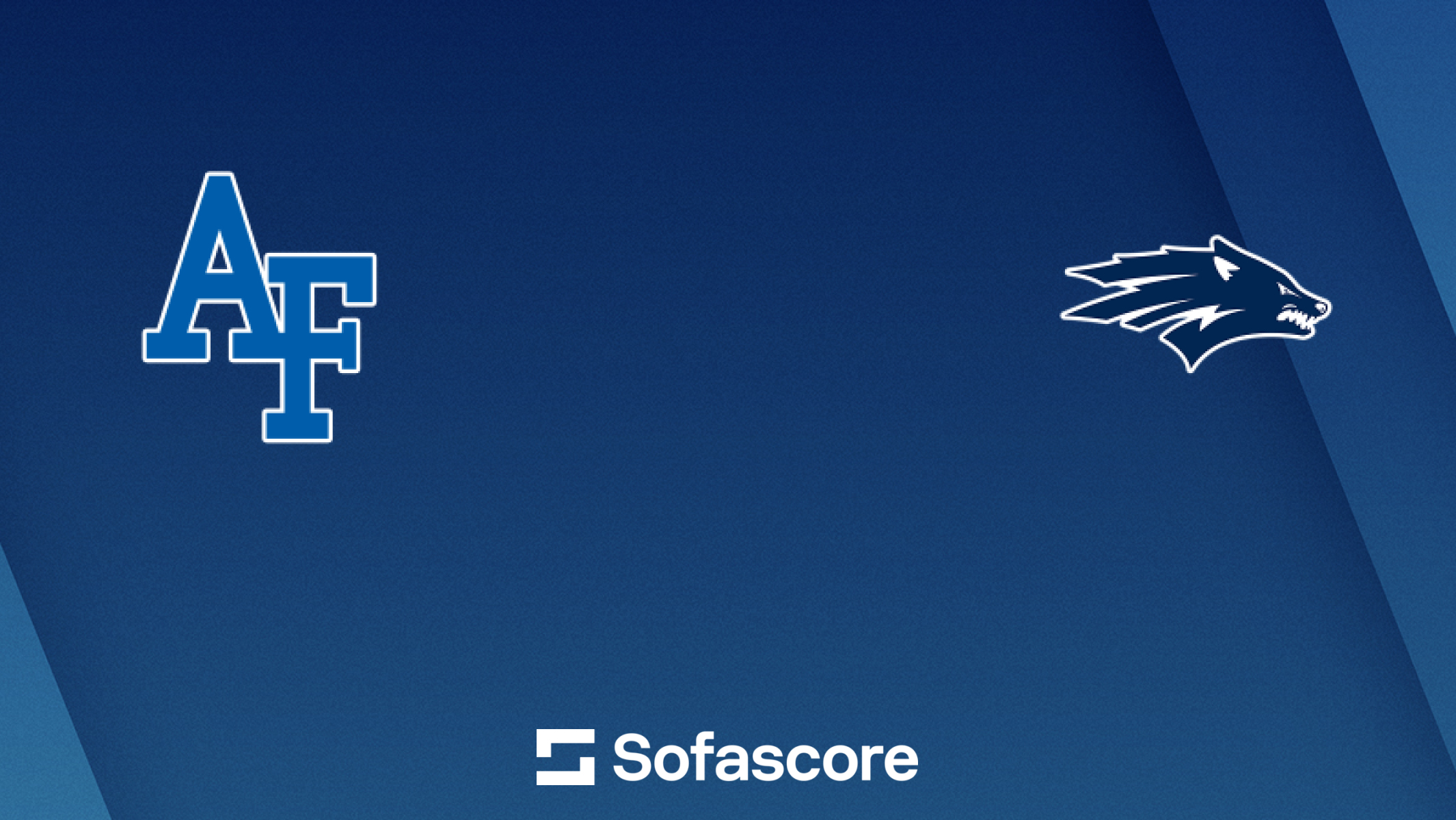 Air Force Falcons Nevada Wolf Pack live score and H2H results - Sofascore