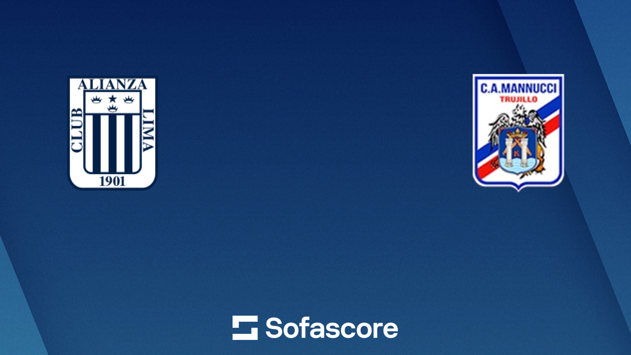 Alianza Lima vs Carlos A. Mannucci live score, H2H and lineups | Sofascore