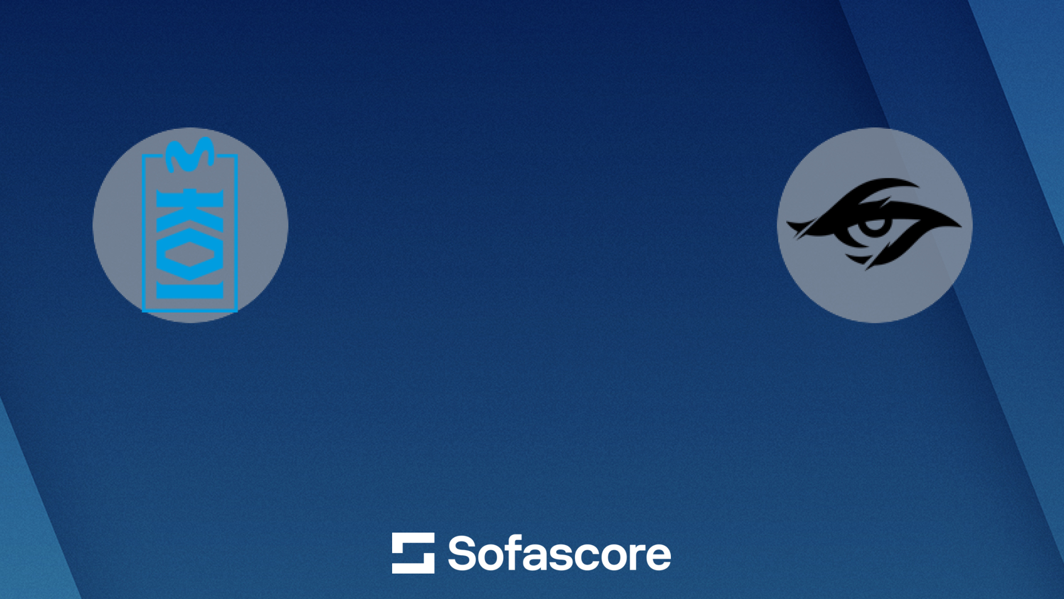 Movistar KOI – Team Secret Whales - Live score | Sofascore