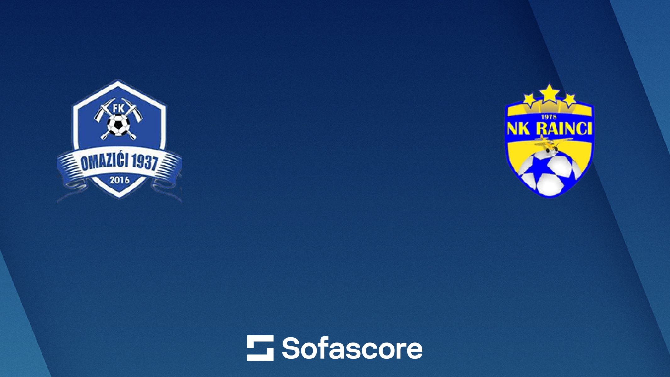 FK Omazići 1937 vs NK Rainci live score, H2H and lineups | Sofascore